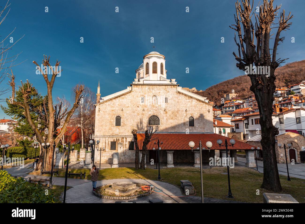 Prizren, Kosovo - 6 FEB 2024: Cathedral of Saint George in Prizren is ...