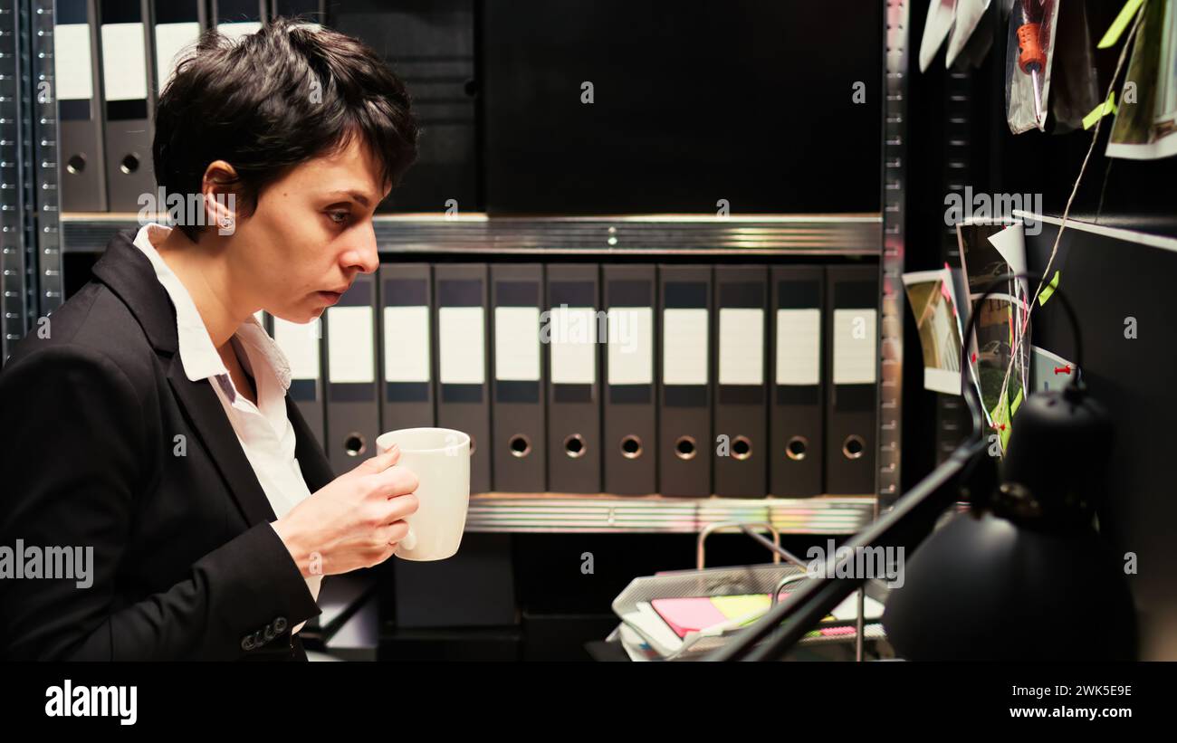 Private detective conducts investigation in police archive incident ...