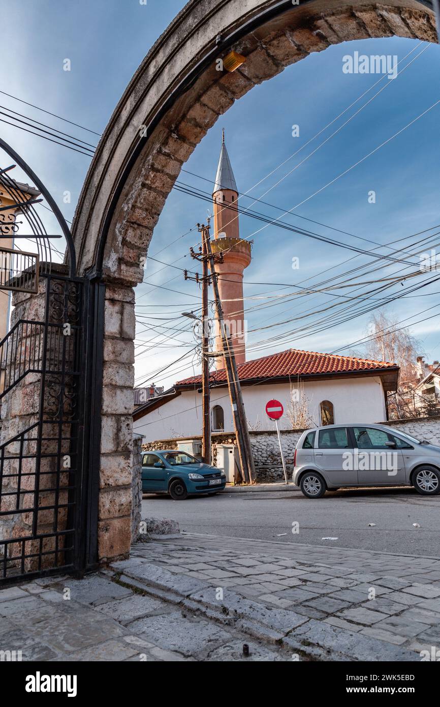 Prizren, Kosovo - 6 FEB 2024: The Suzi Celebi Mosque is an Ottoman era ...