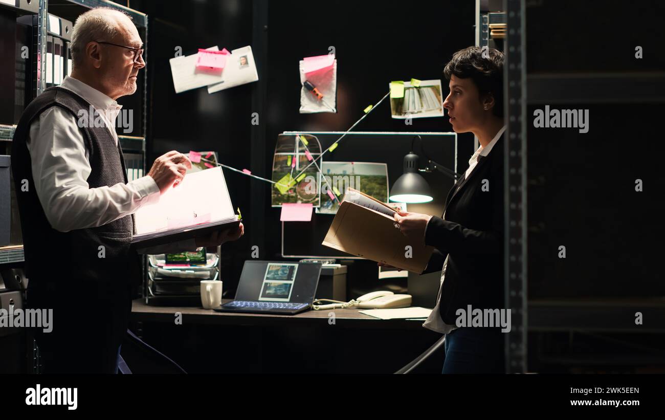 Law agents read witness statements to connect the dots in solving ...