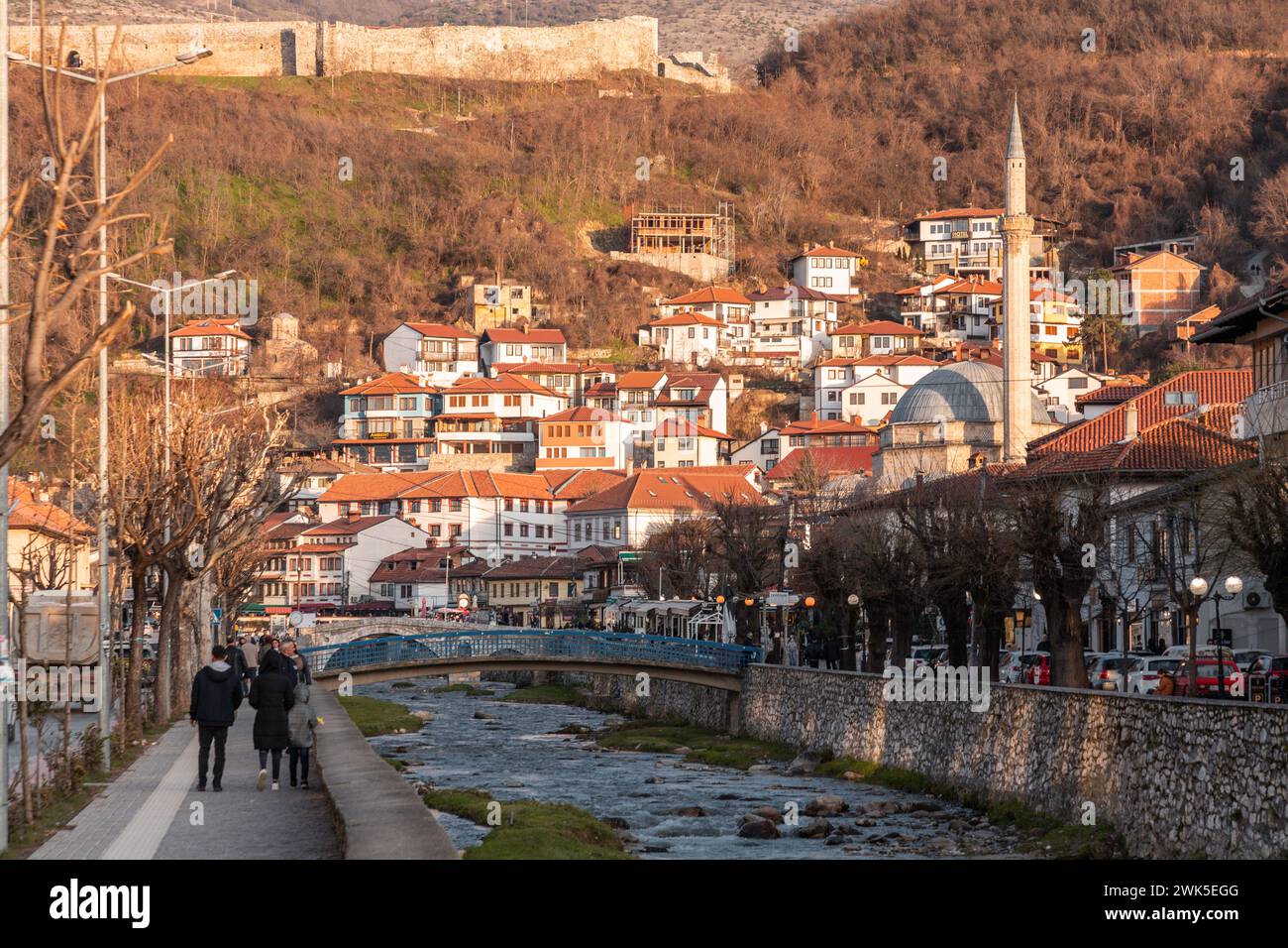Prizren, Kosovo - 6 FEB 2024: The Lumbardhi i Prizrenit, or Prizren ...