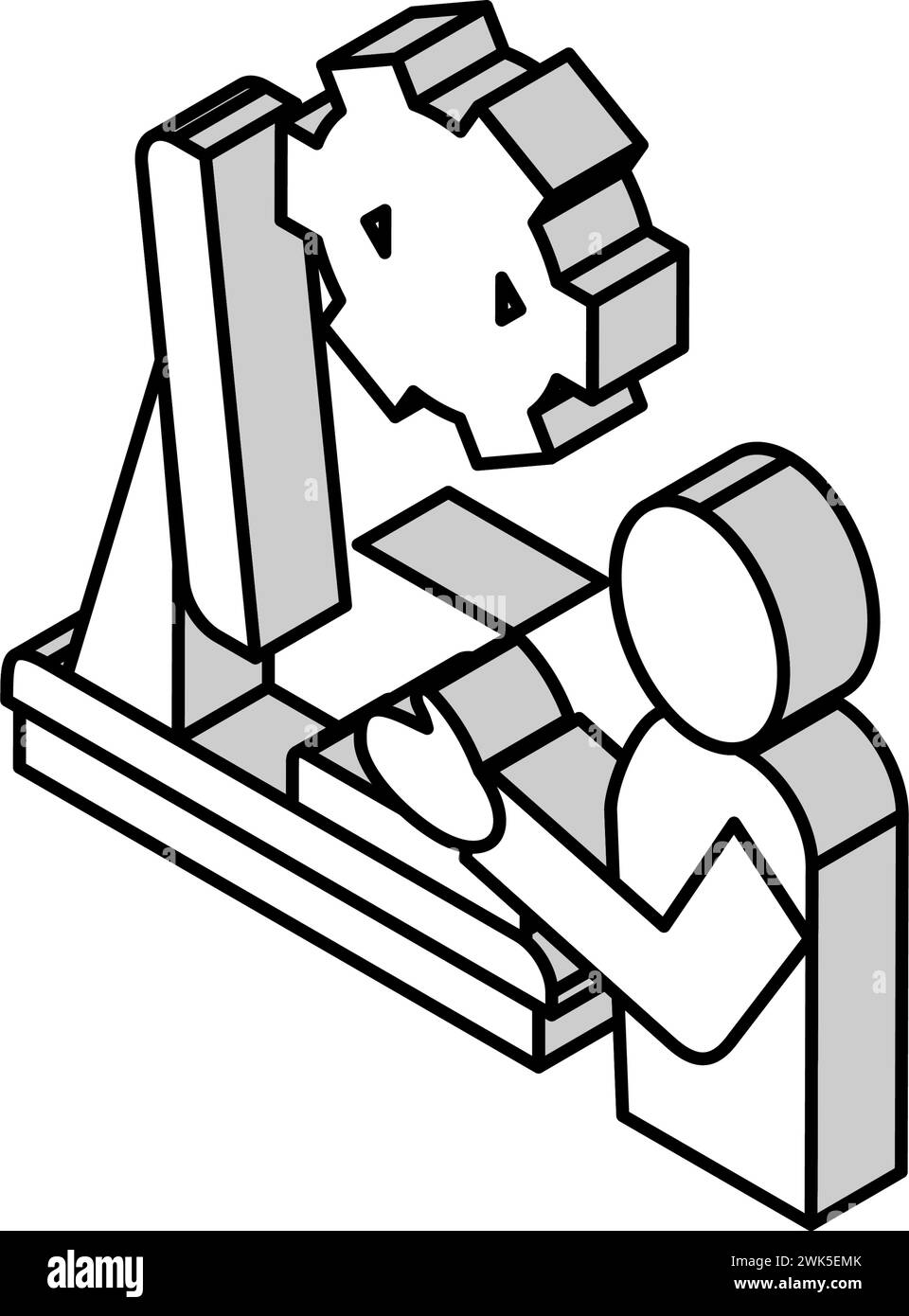Programmer Coding And Development Isometric Icon Vector Illustration 2996