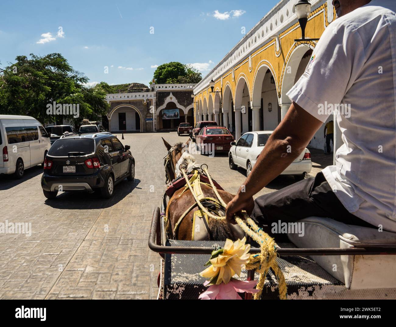 Izamal, Yucatan, Mexico "the yellow city Stock Photo - Alamy