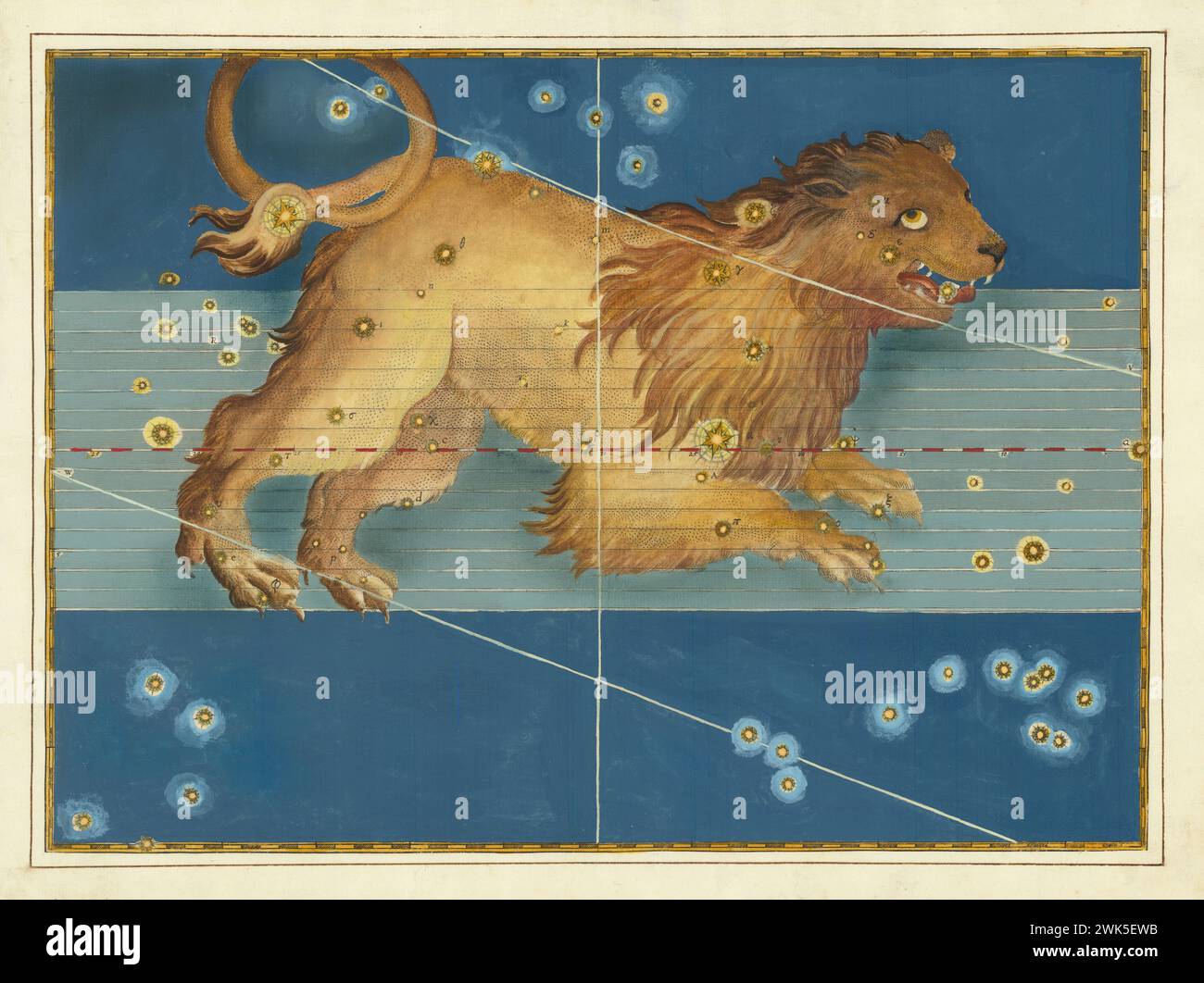 Leo constellation lion hi-res stock photography and images - Alamy