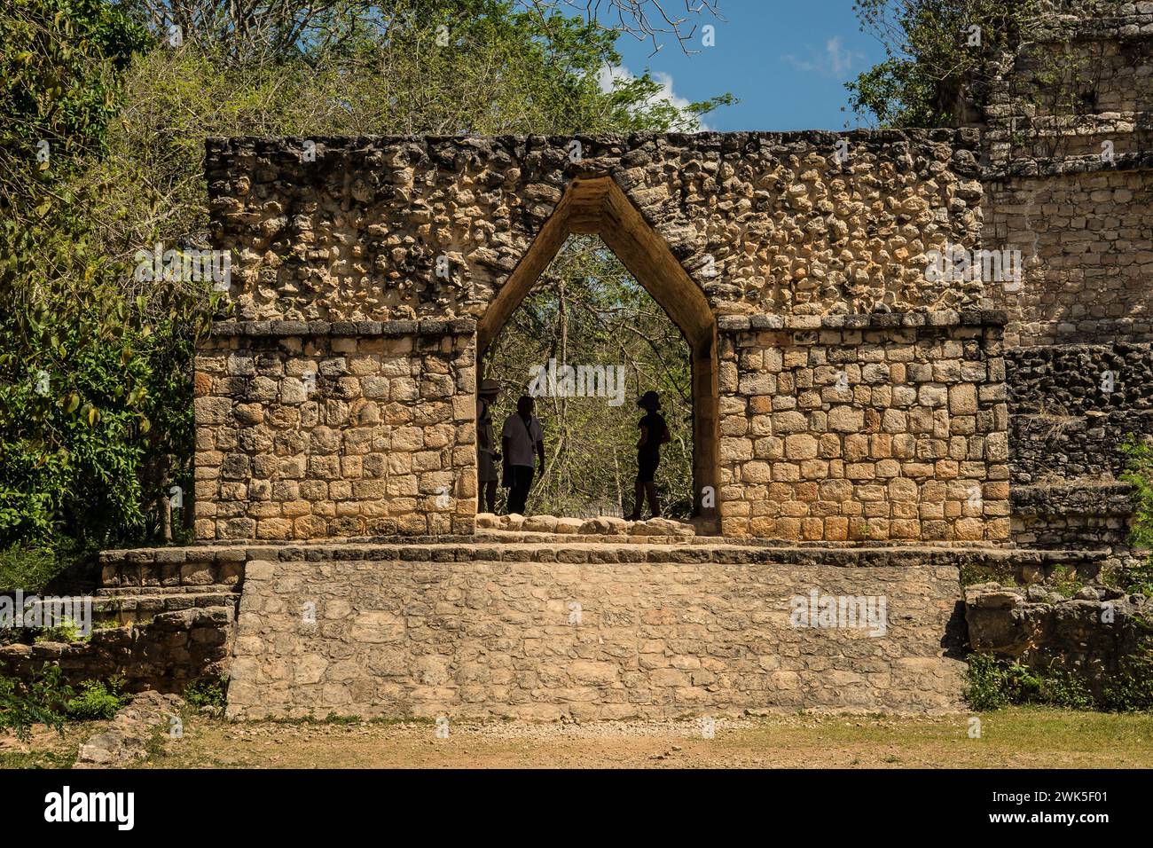 Ek Balam Maya archeological site, Yucatan, Mexico Stock Photo - Alamy