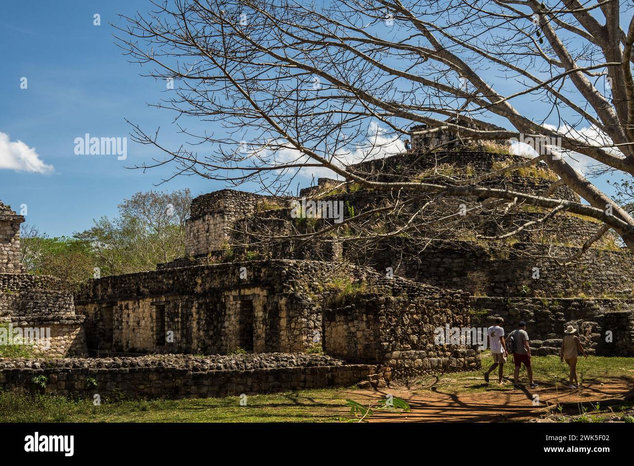 Ek Balam Maya archeological site, Yucatan, Mexico Stock Photo - Alamy