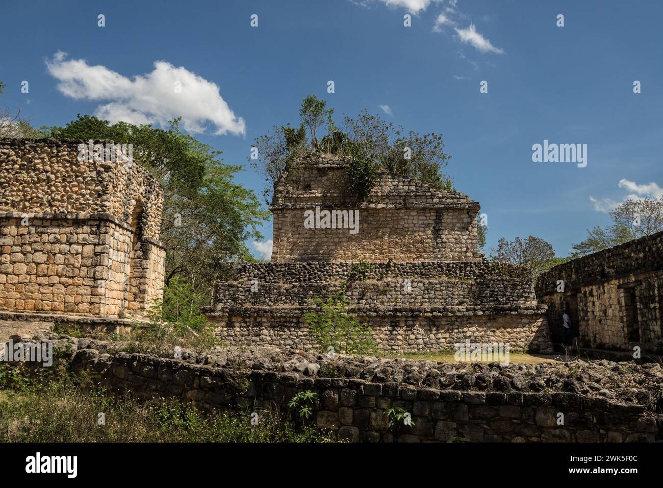 Ek Balam Maya archeological site, Yucatan, Mexico Stock Photo - Alamy