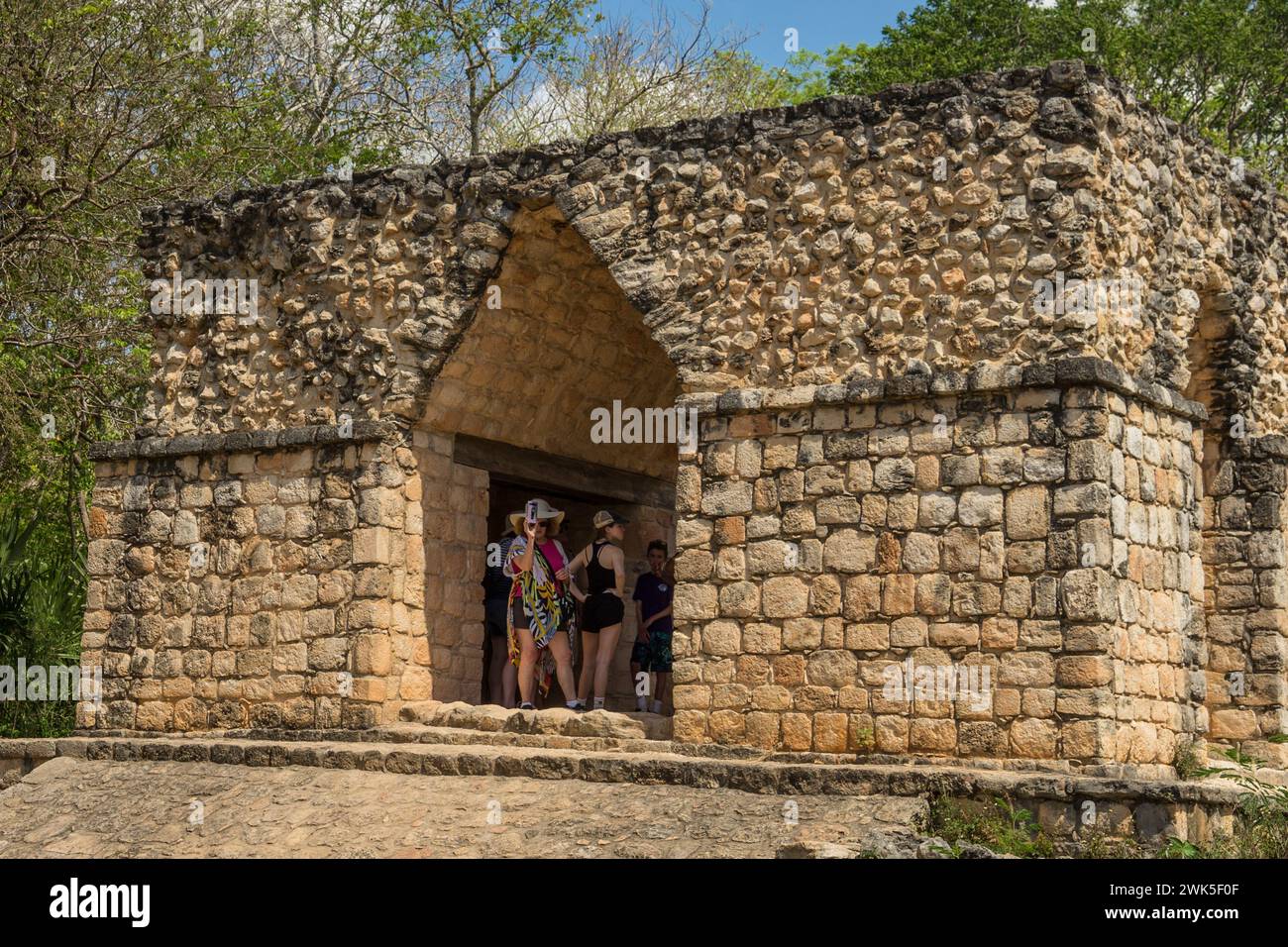 Ek Balam Maya archeological site, Yucatan, Mexico Stock Photo - Alamy