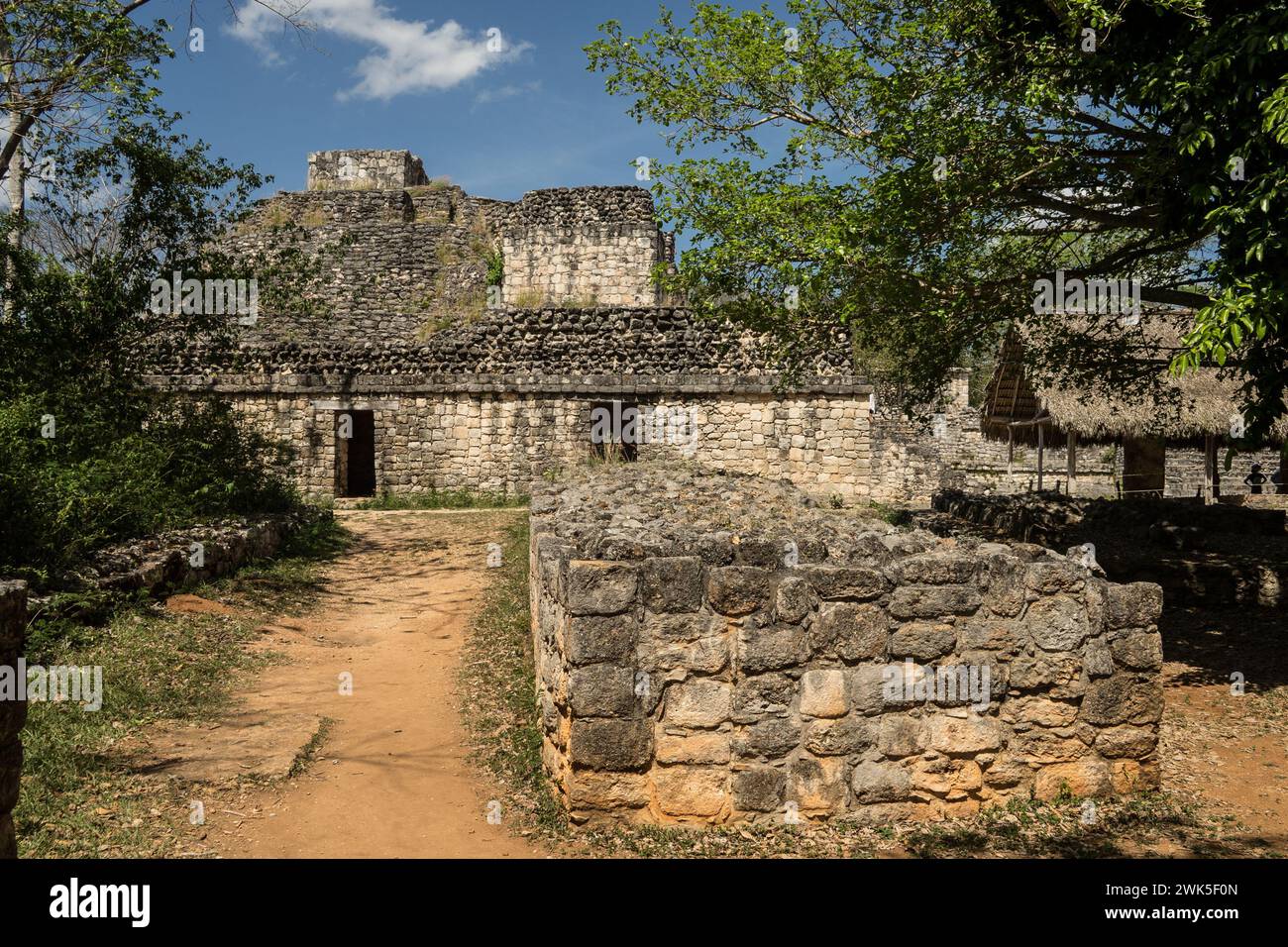 Ek Balam Maya archeological site, Yucatan, Mexico Stock Photo - Alamy