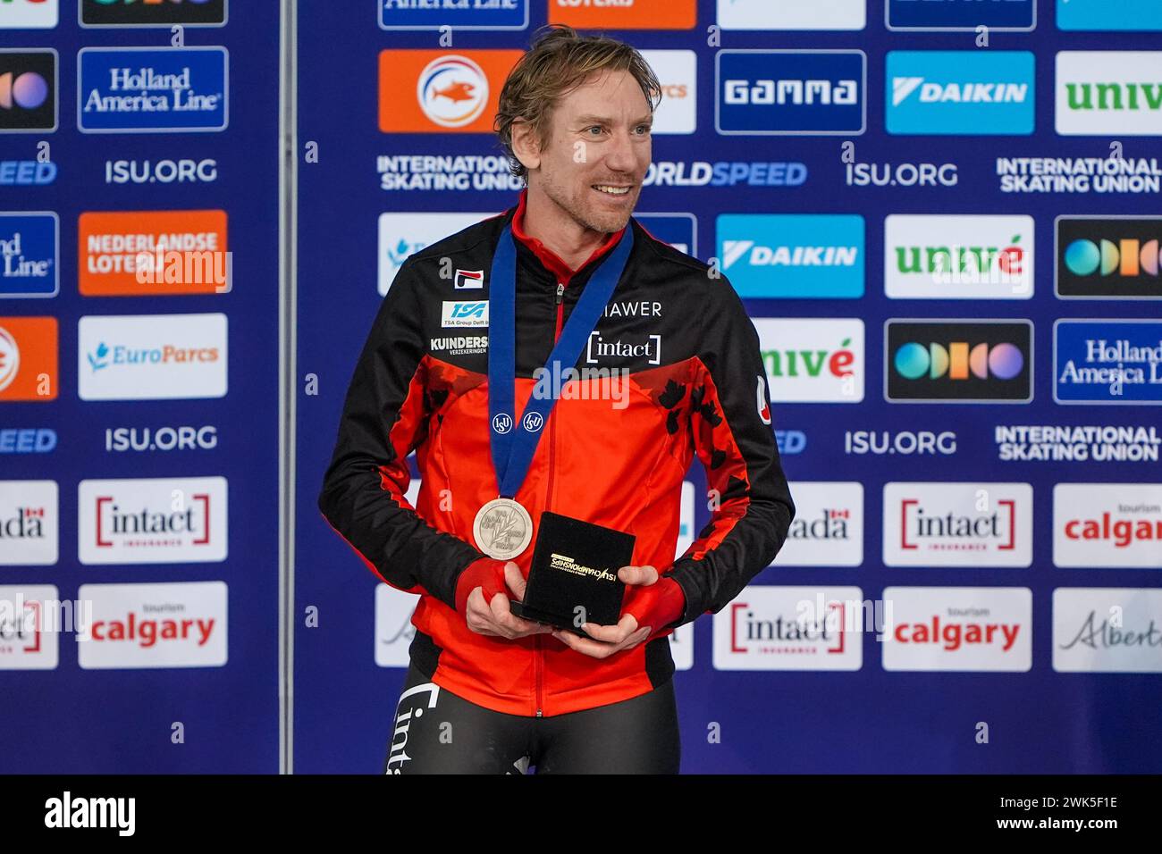 Calgary, Canada. 18th Feb, 2024. CALGARY, CANADA - FEBRUARY 18: Ted-Jan ...