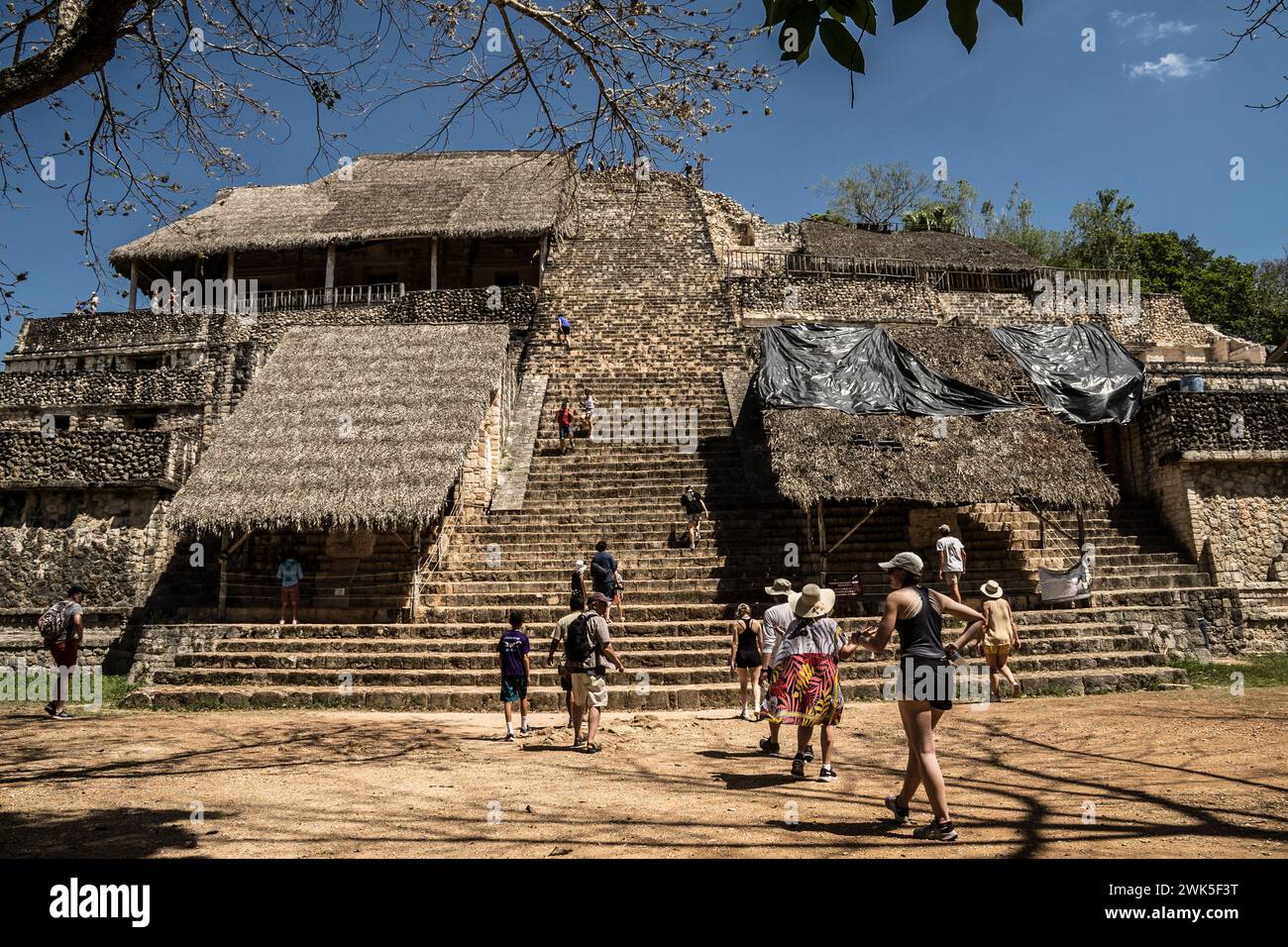 Ek Balam Maya archeological site, Yucatan, Mexico Stock Photo - Alamy