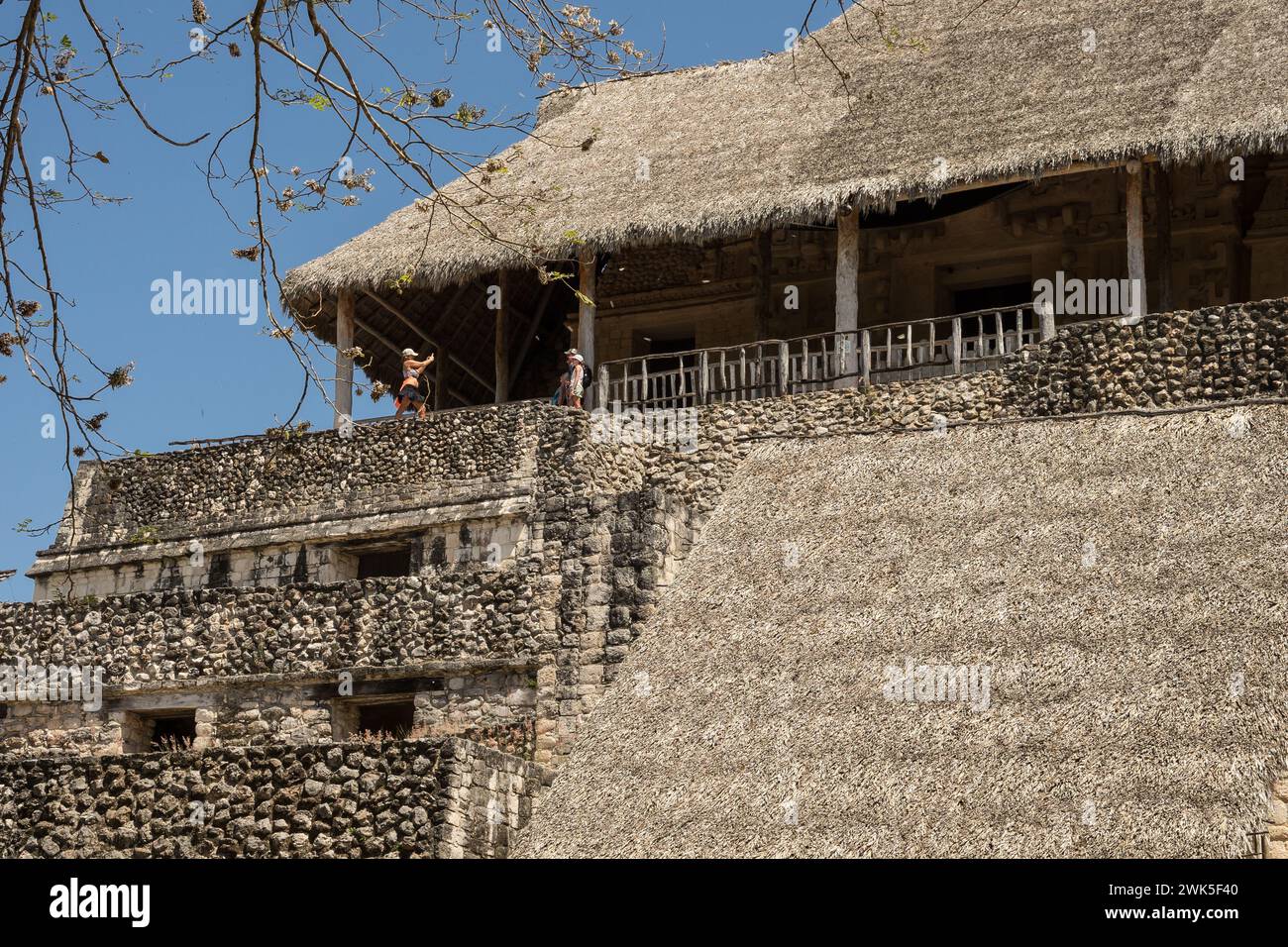 Ek Balam Maya archeological site, Yucatan, Mexico Stock Photo - Alamy