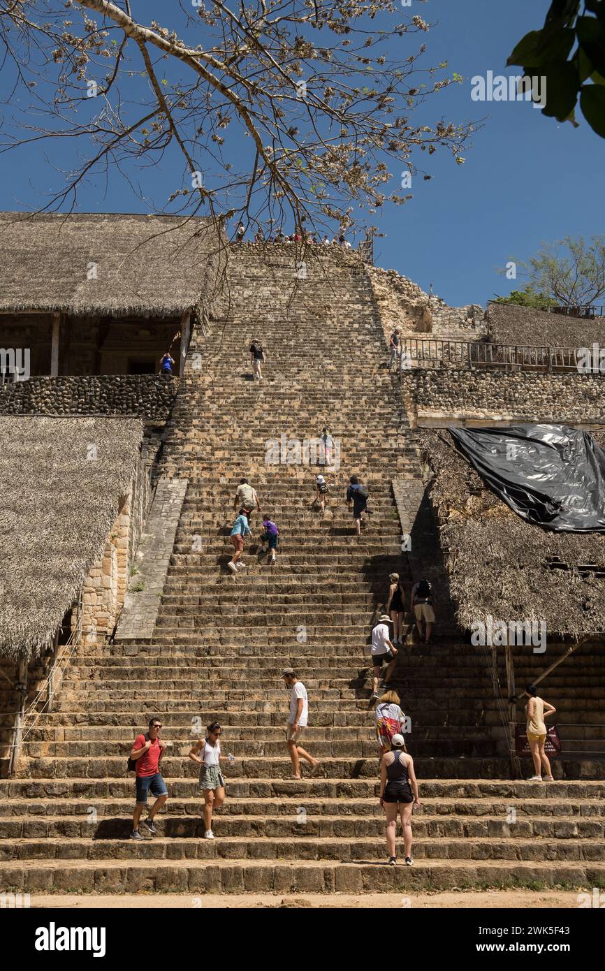 Ek Balam Maya archeological site, Yucatan, Mexico Stock Photo - Alamy
