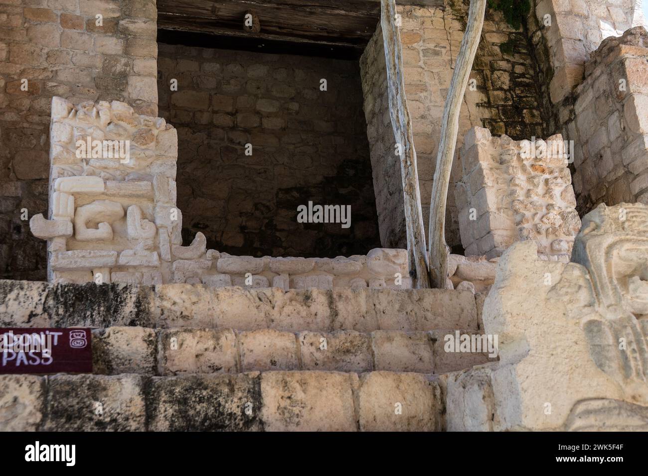 Ek Balam Maya archeological site, Yucatan, Mexico Stock Photo - Alamy
