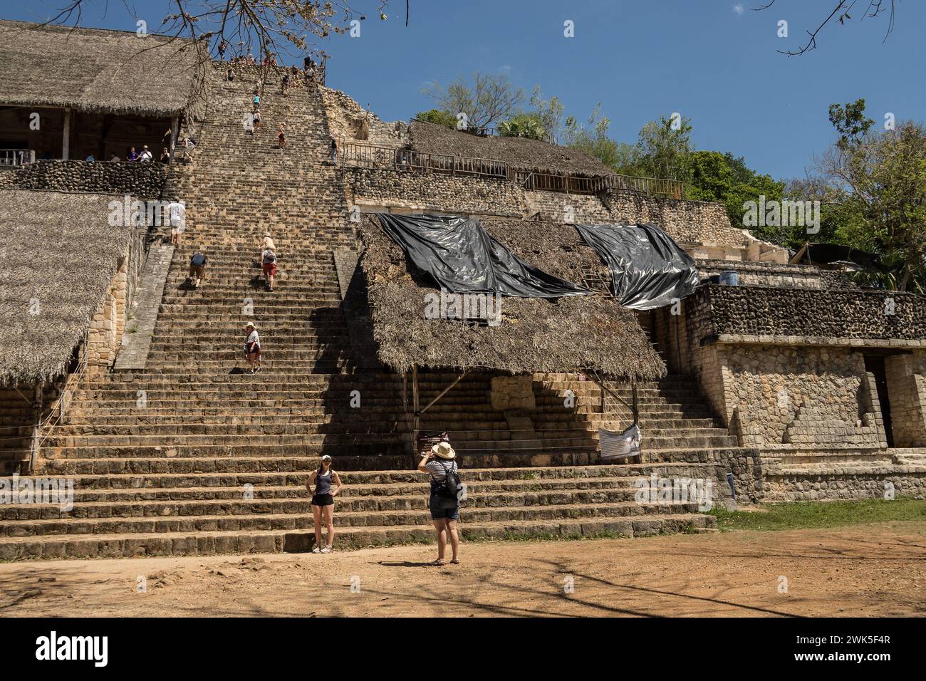 Ek Balam Maya archeological site, Yucatan, Mexico Stock Photo - Alamy