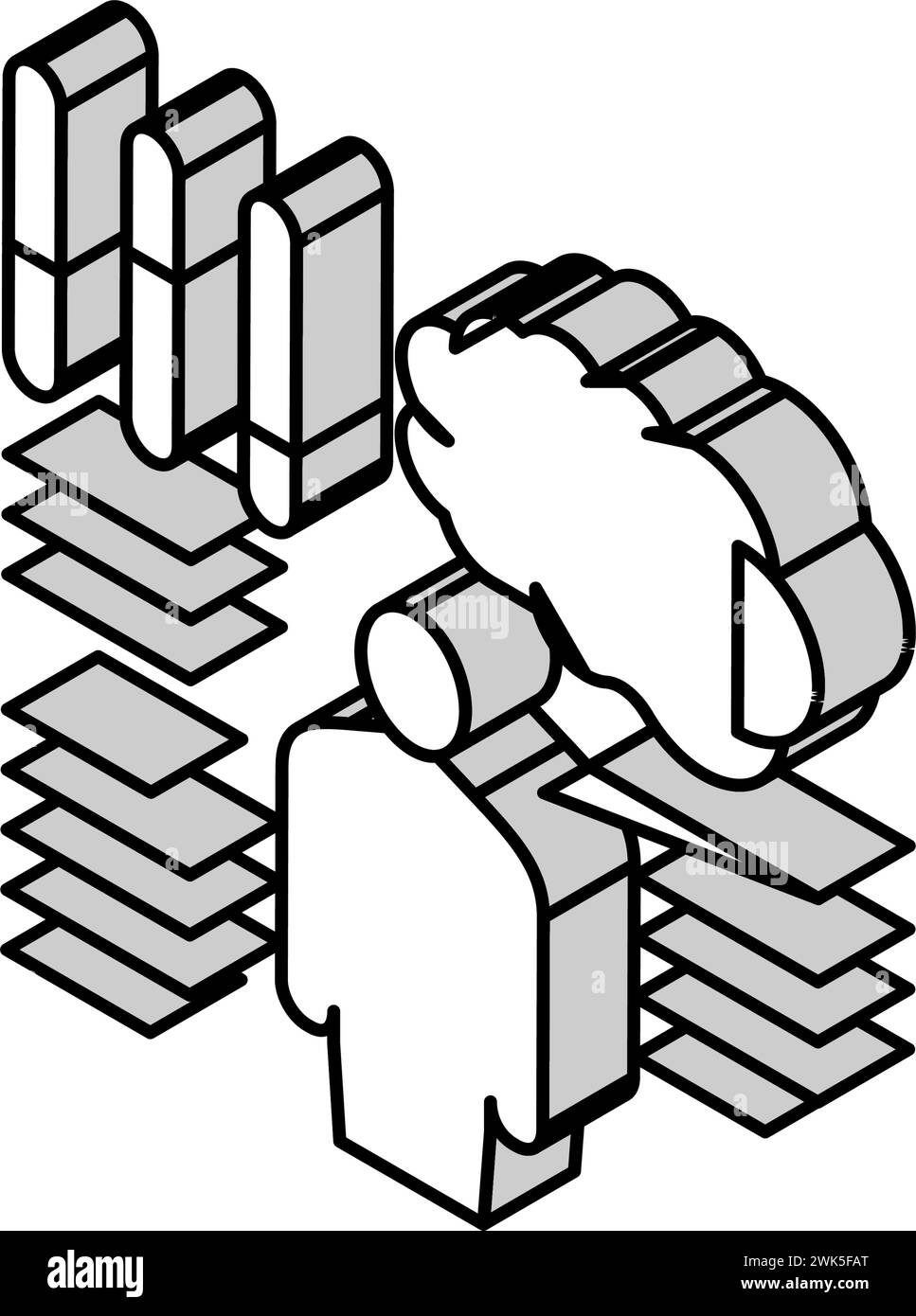 Eq Soft Skill Isometric Icon Vector Illustration Stock Vector Image And Art Alamy 
