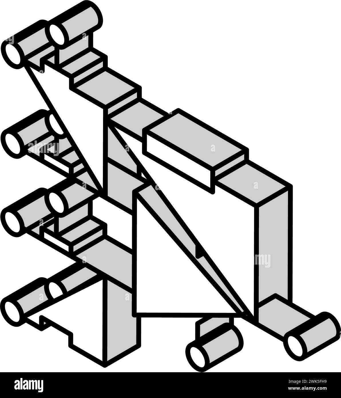 hardware model neural network isometric icon vector illustration Stock ... hardware model neural network isometric icon vector illustration Stock ...