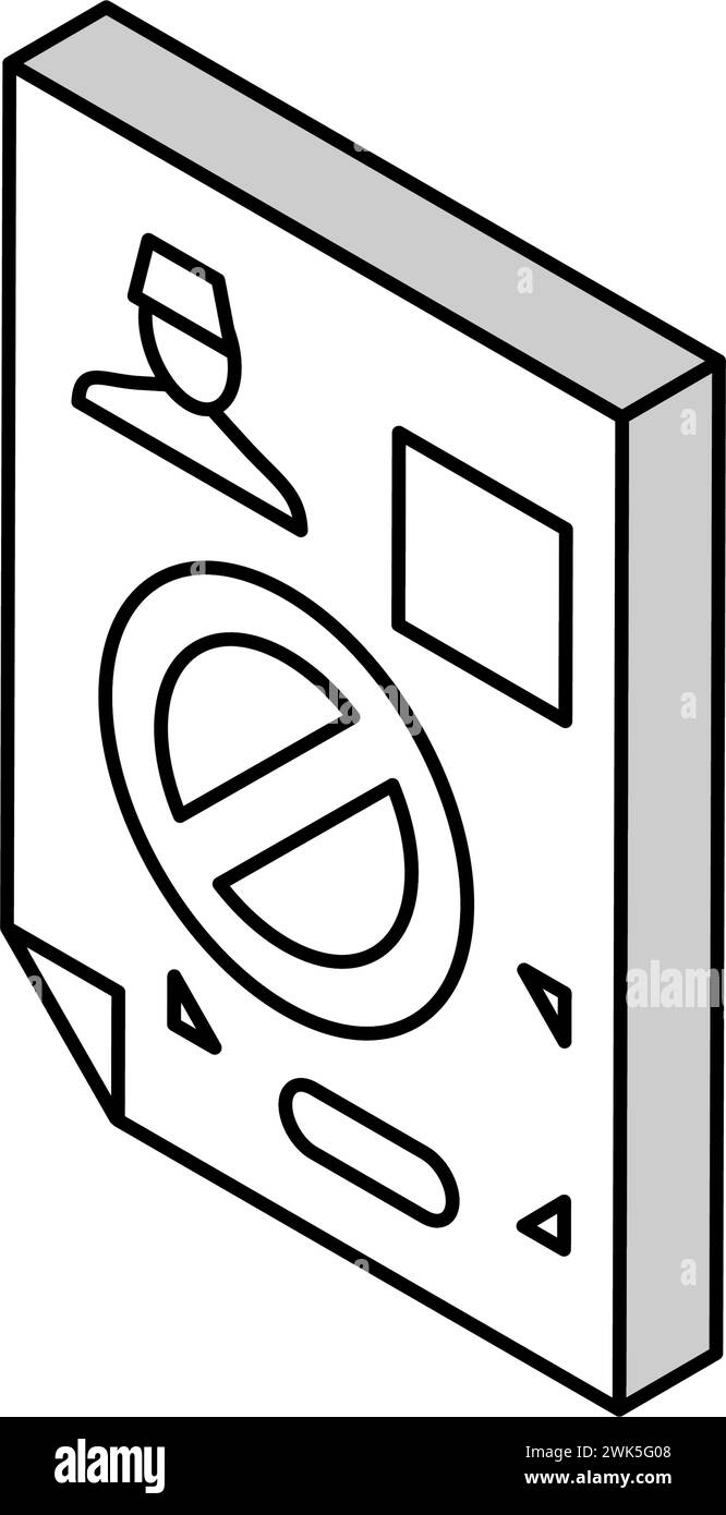 denial allowance isometric icon vector illustration Stock Vector Image ...