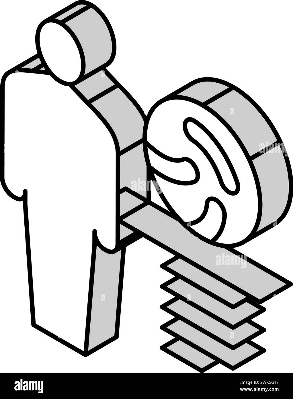 intestine microflora isometric icon vector illustration Stock Vector ...