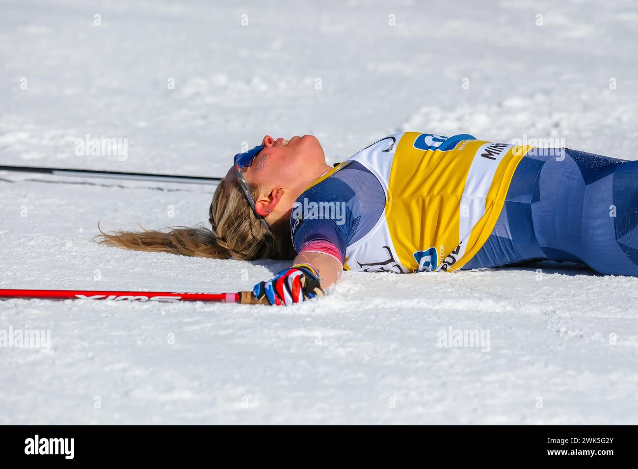 Minneapolis, Minnesota, USA. 18th Feb, 2024. JESSIE DIGGINS of the ...