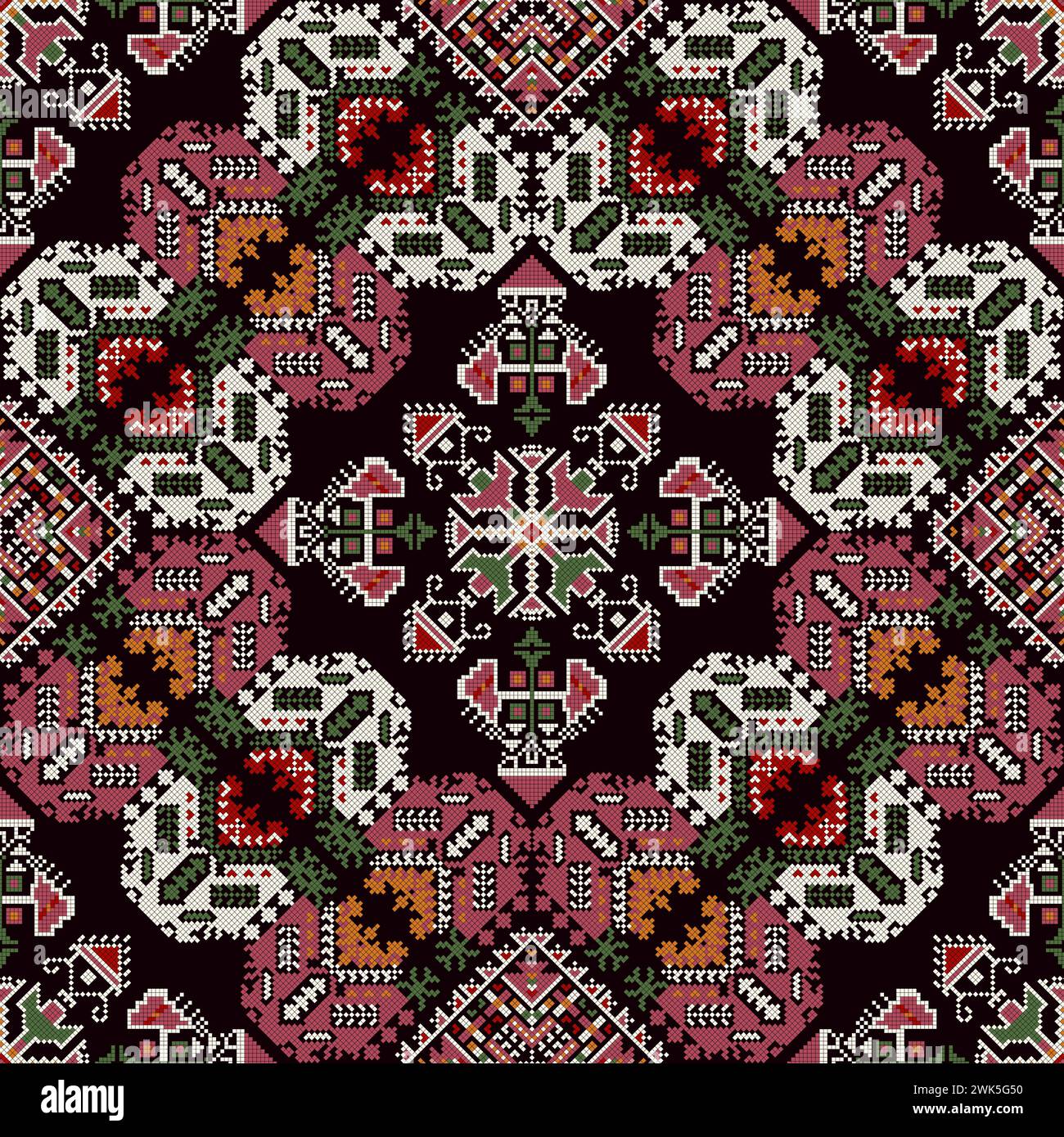 Bulgarian embroidery Stock Vector Images - Alamy