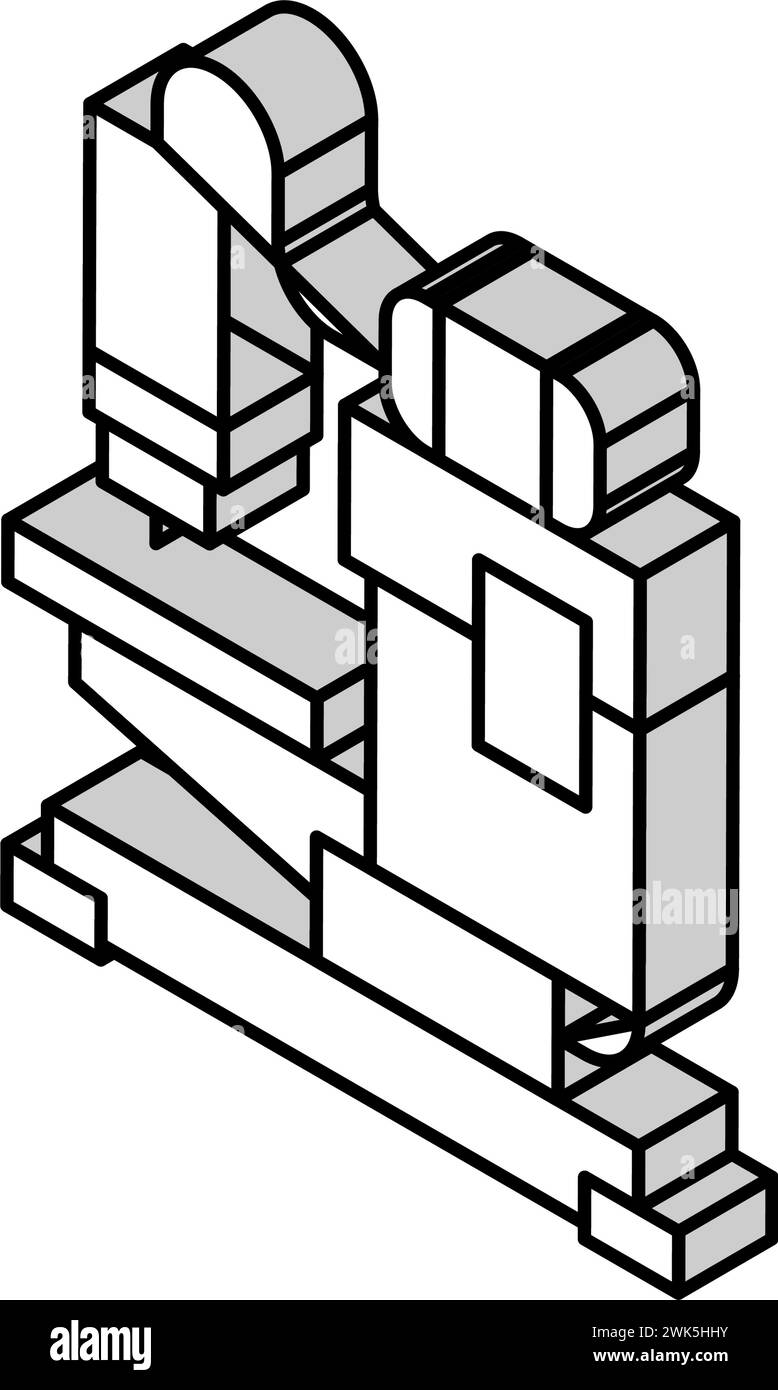 welding apparatus isometric icon vector illustration Stock Vector Image ...