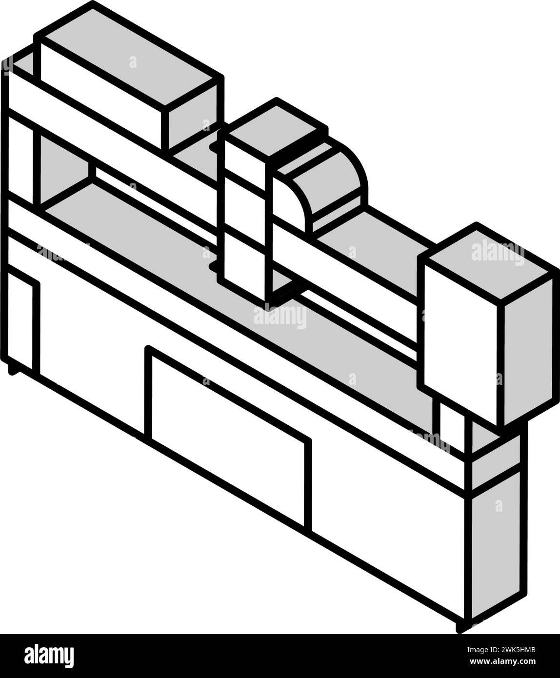 plasma apparatus isometric icon vector illustration Stock Vector Image ...