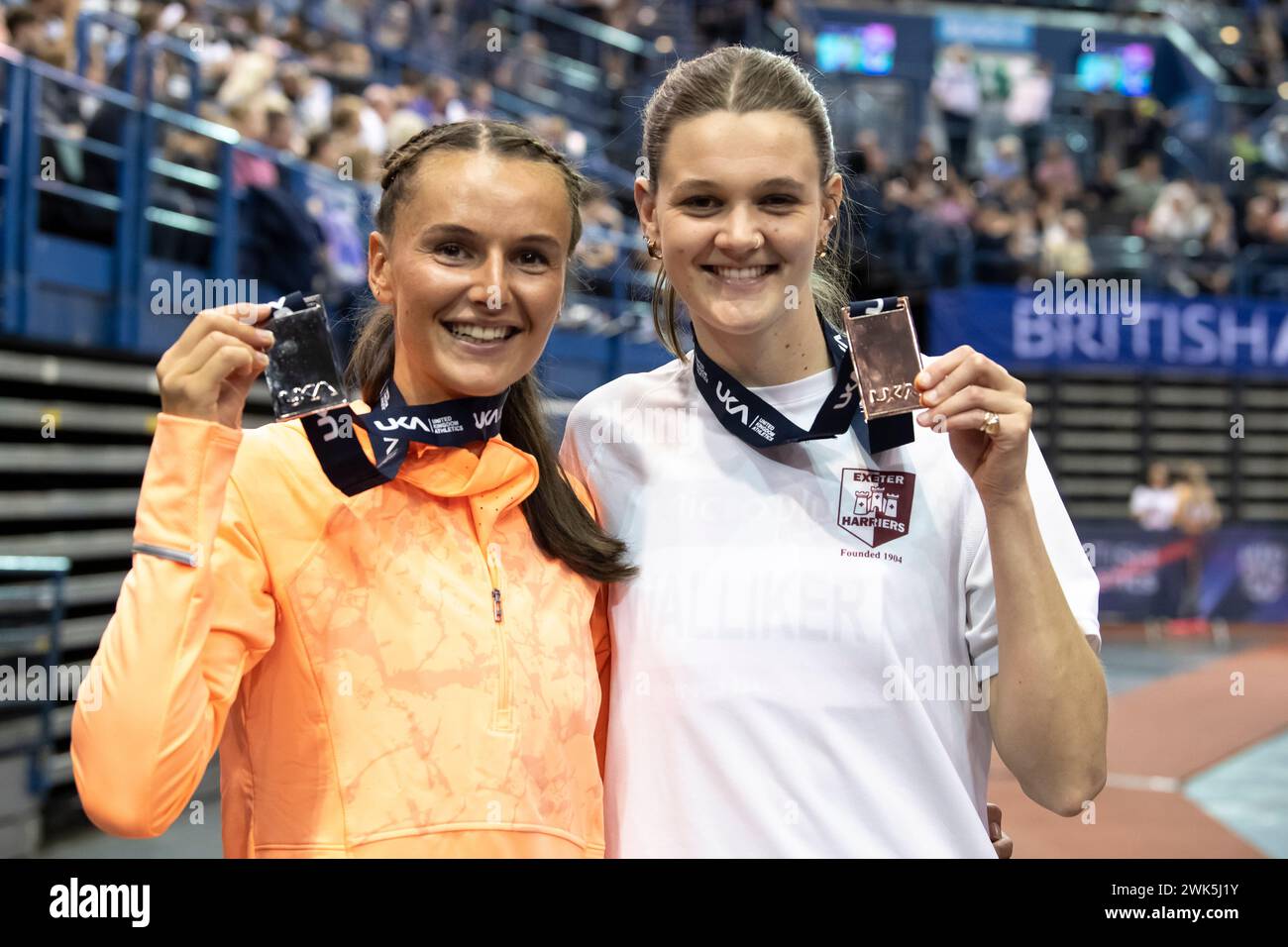 Birmingham, UK. 18th Feb, 2024. Kate Anson of Liverpool Harriers & AC ...