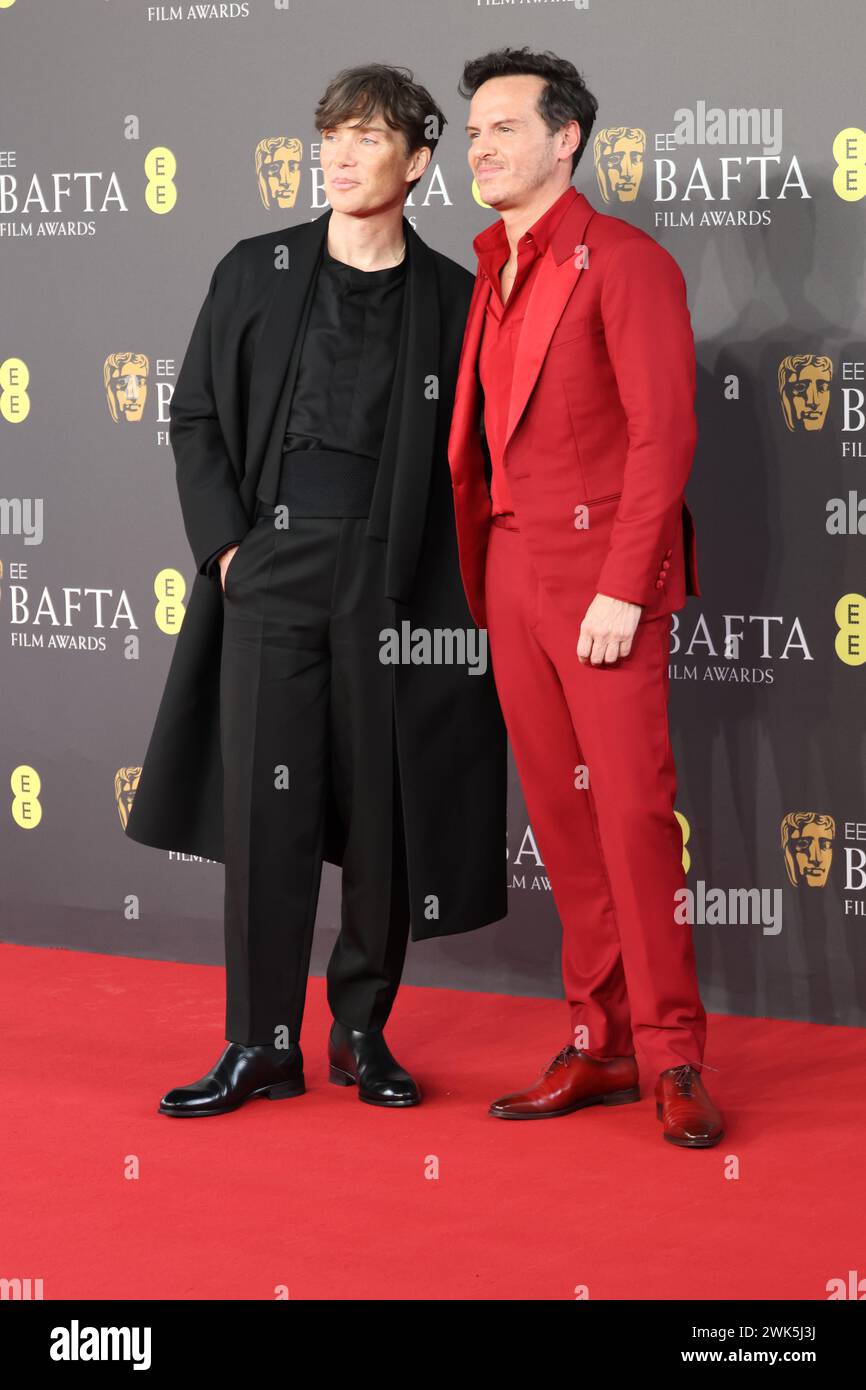 Cillian Murphy and Andrew Scott, 2024 EE BAFTA Film Awards, The Royal ...