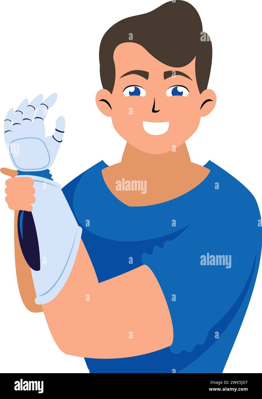 Advanced industrial robot arm Cut Out Stock Images & Pictures - Alamy