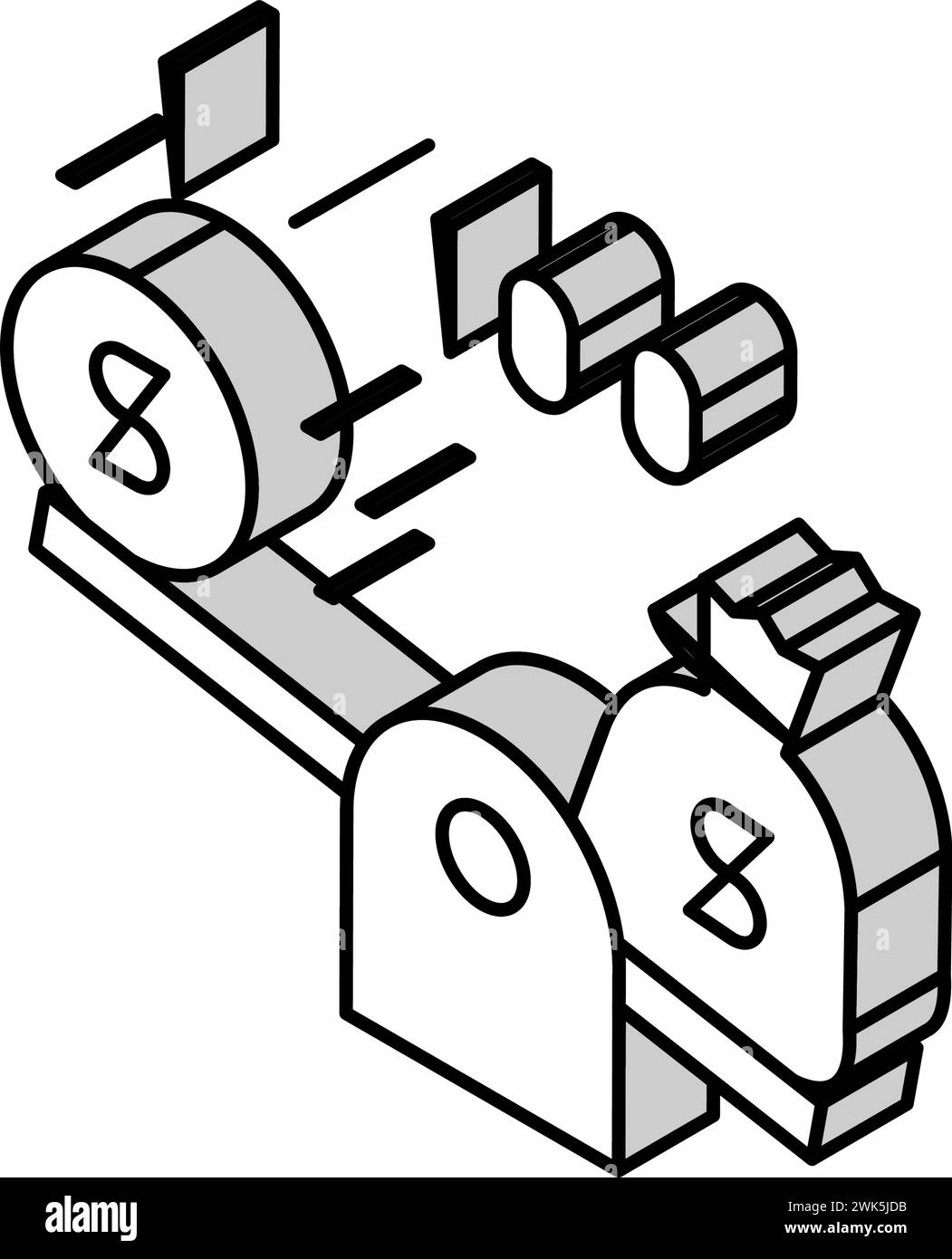 leverage help isometric icon vector illustration Stock Vector Image ...