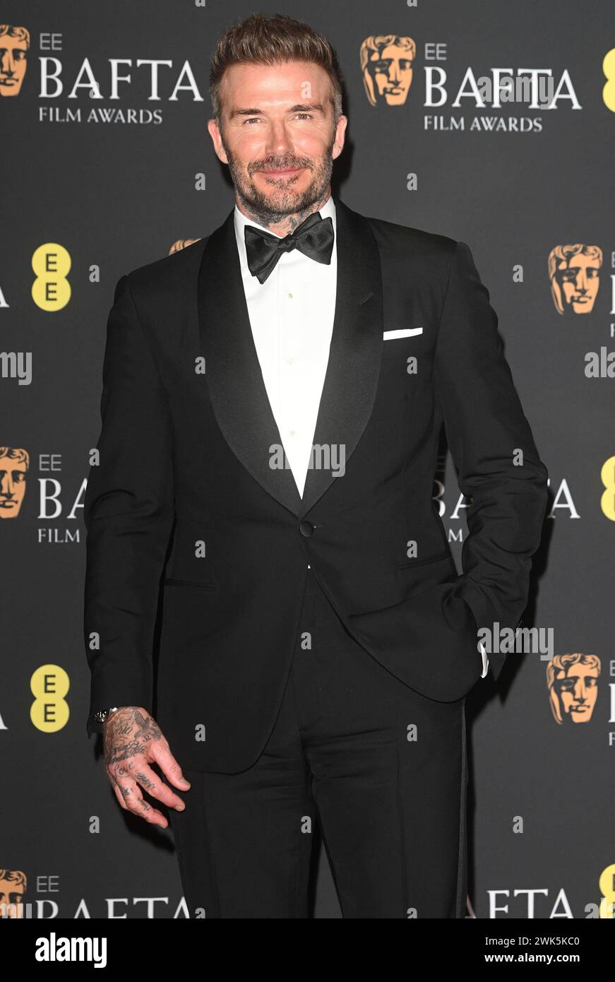 London, UK. 18th Feb, 2024. British footballer David Beckham attends ...