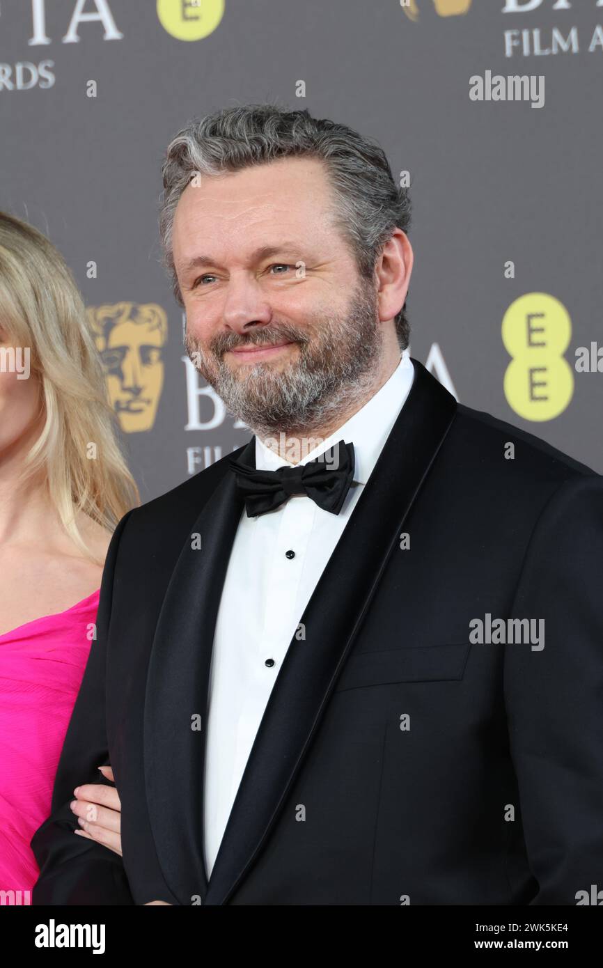 Michael Sheen, 2024 EE BAFTA Film Awards, The Royal Festival Hall ...