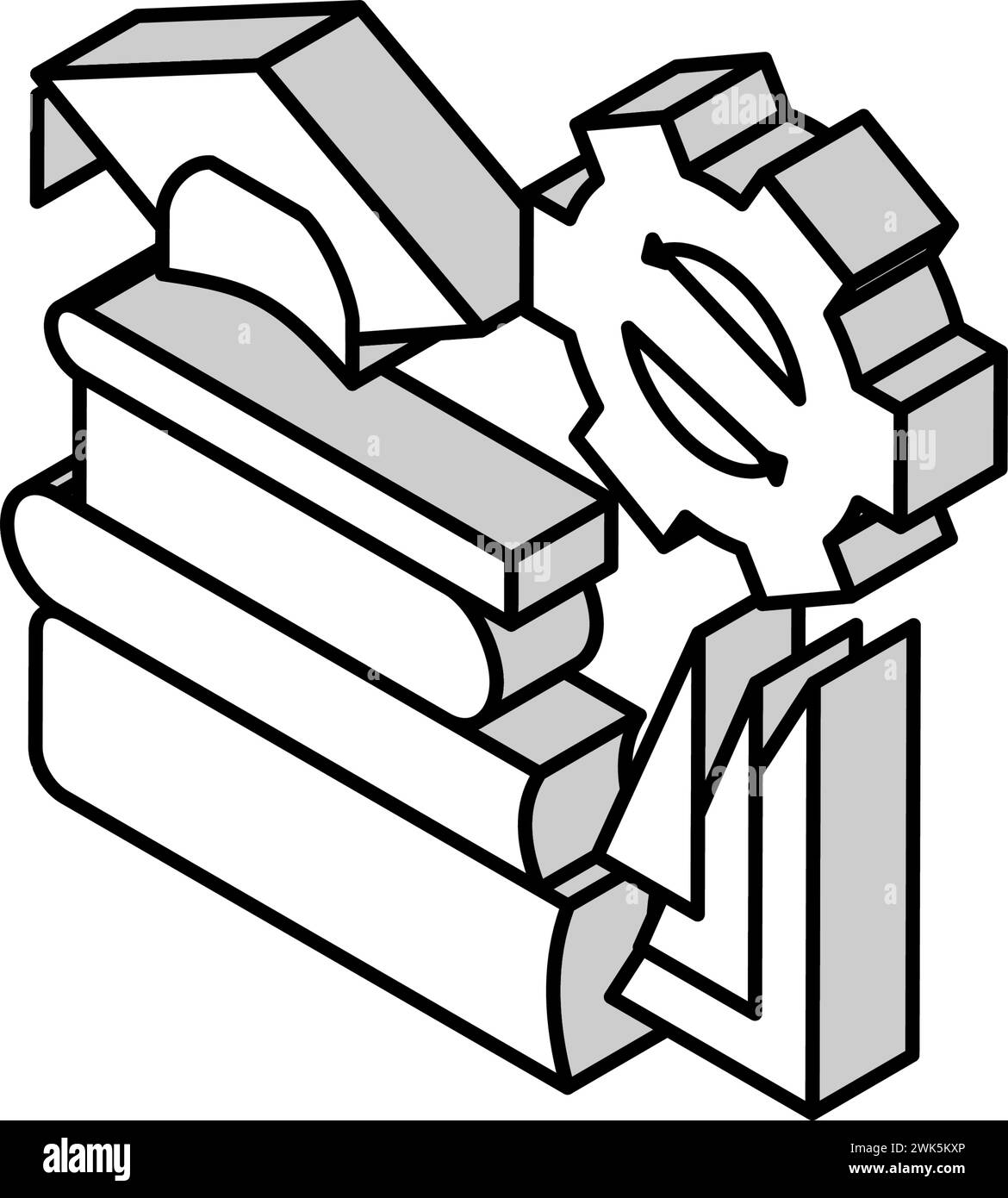 education optimize isometric icon vector illustration Stock Vector ...