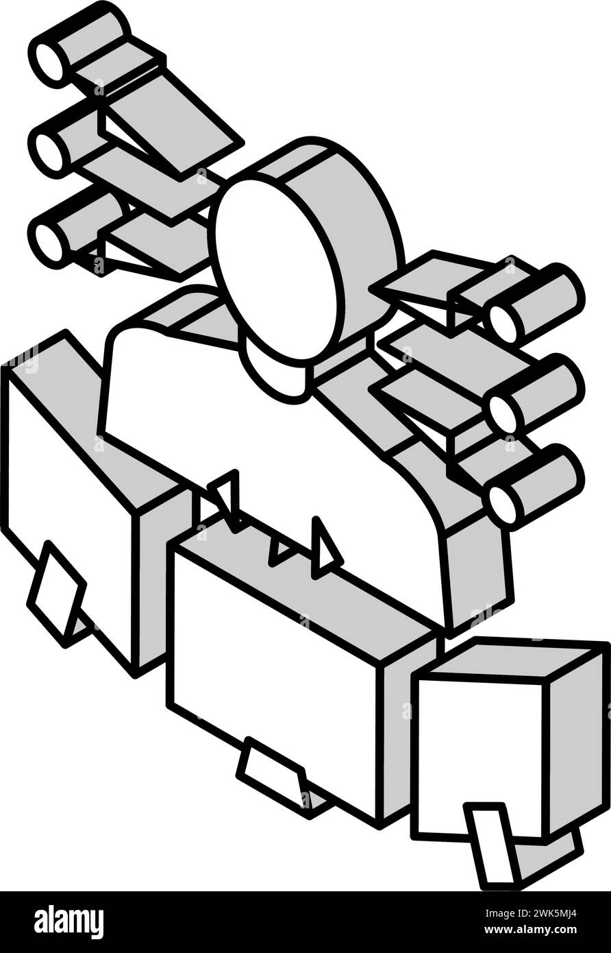 technical expert isometric icon vector illustration Stock Vector Image ...