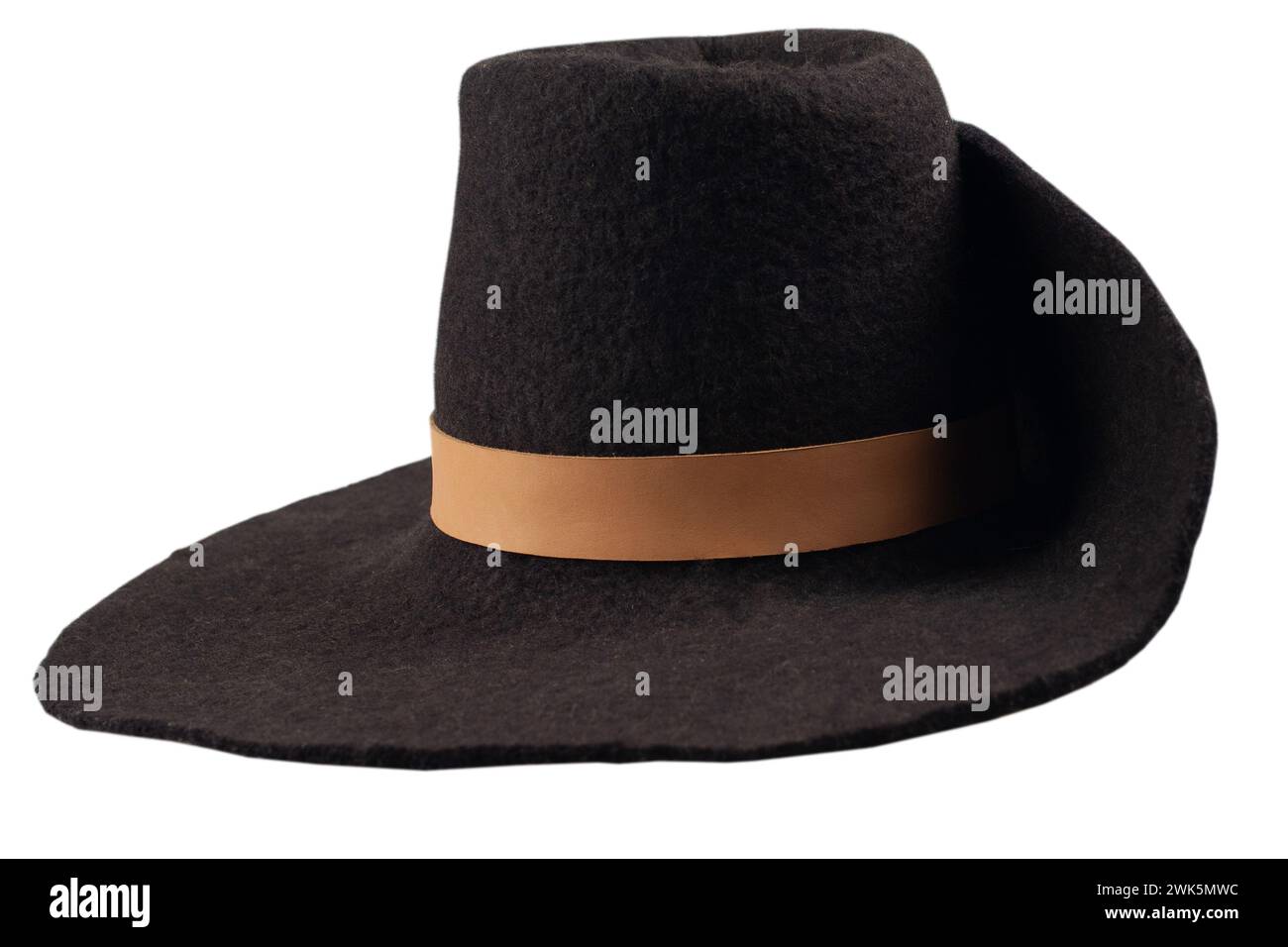 European musketeer hat isolated on white background Stock Photo - Alamy