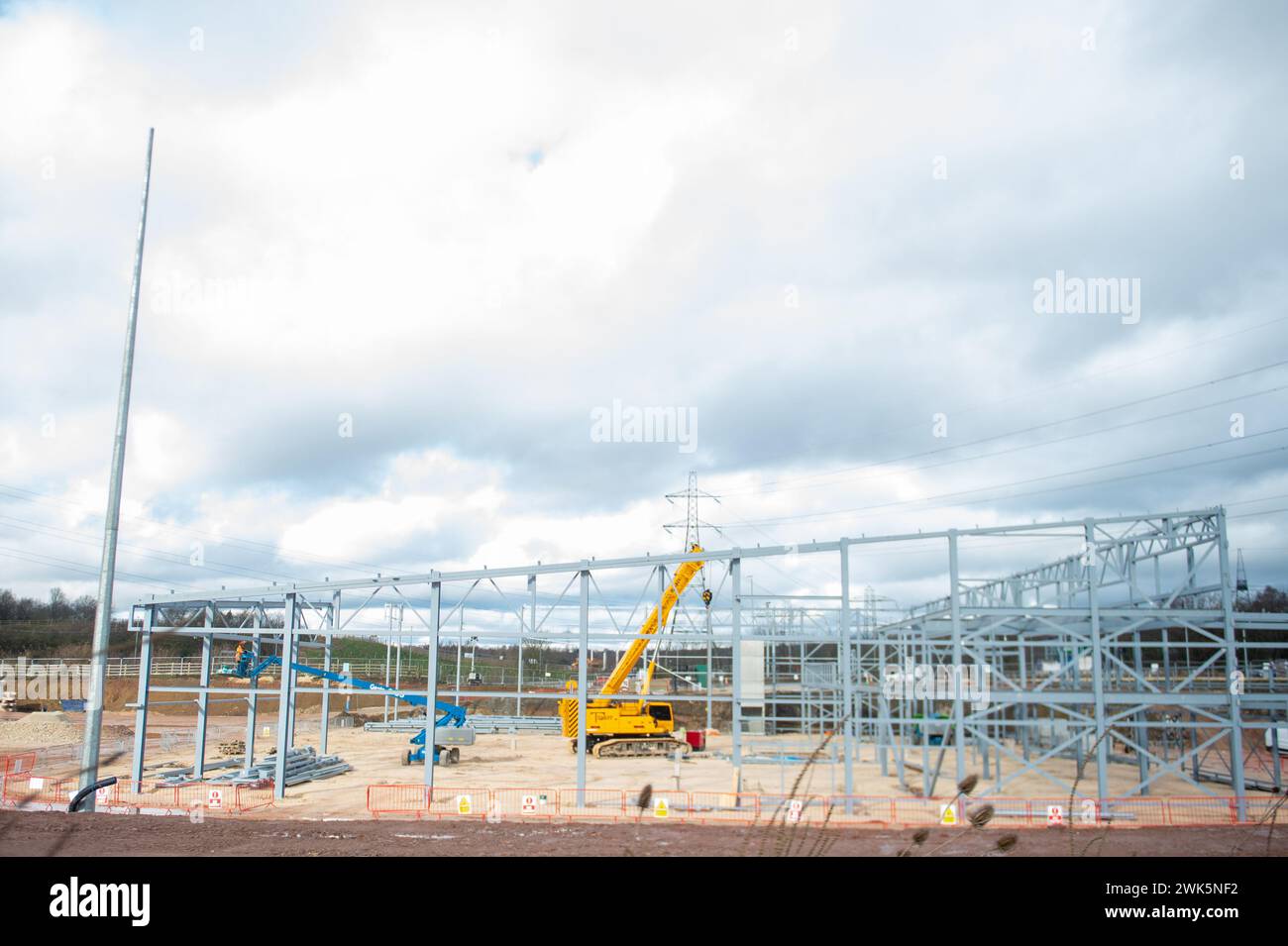 New Welcome Break services being built on the M1 in Sheffield, South ...