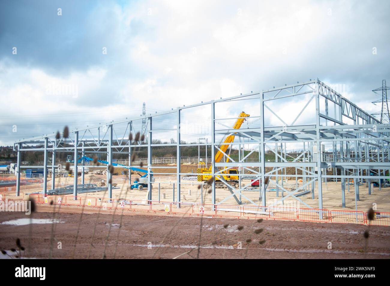 New Welcome Break services being built on the M1 in Sheffield, South ...