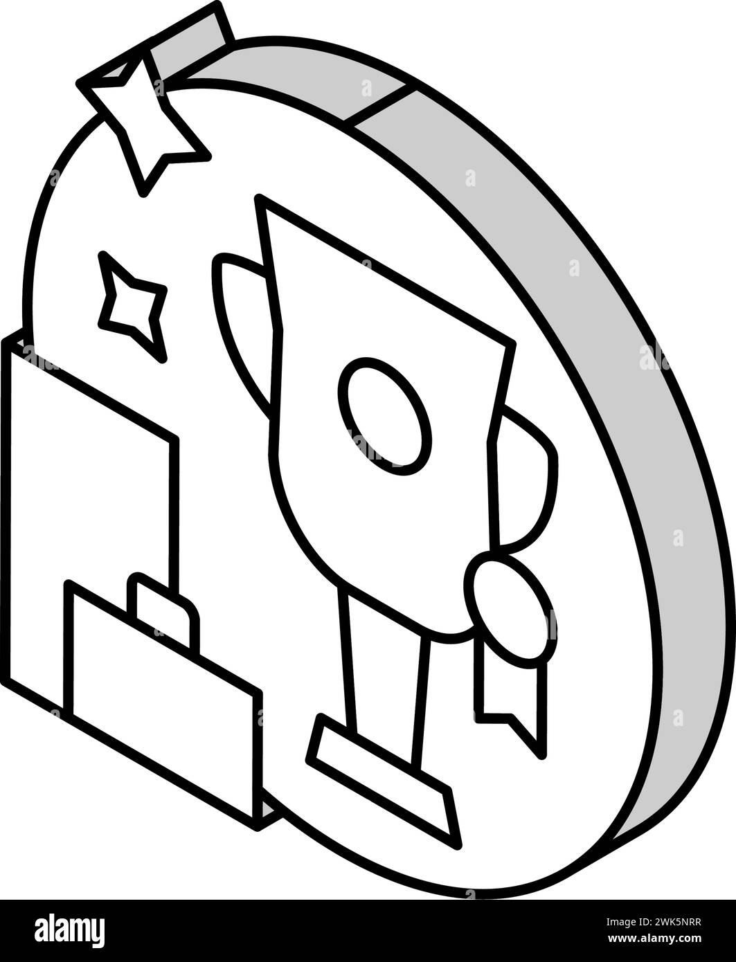 career growth benefits isometric icon vector illustration Stock Vector ...