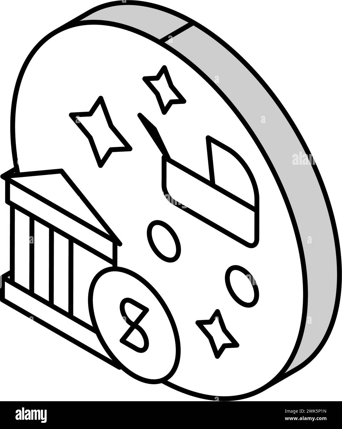 childbirth benefits isometric icon vector illustration Stock Vector ...