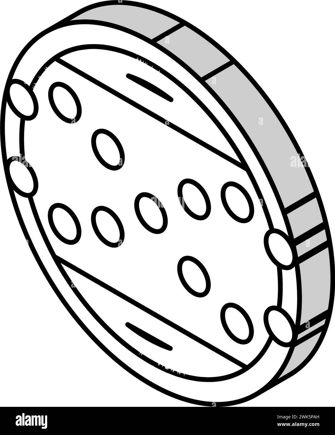 chemical genetic formula isometric icon vector illustration Stock ...