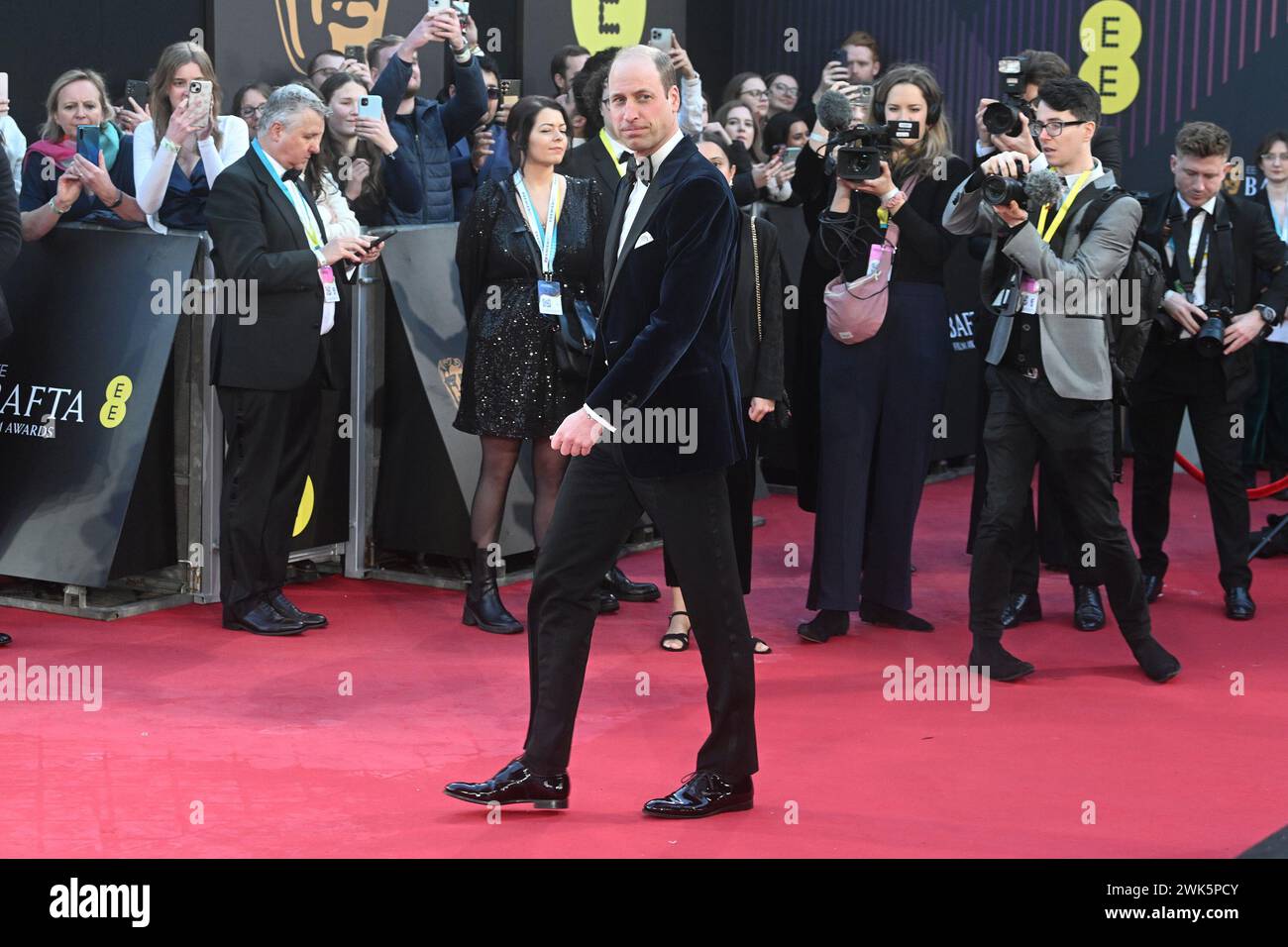 Prince william attends wales hi-res stock photography and images - Alamy