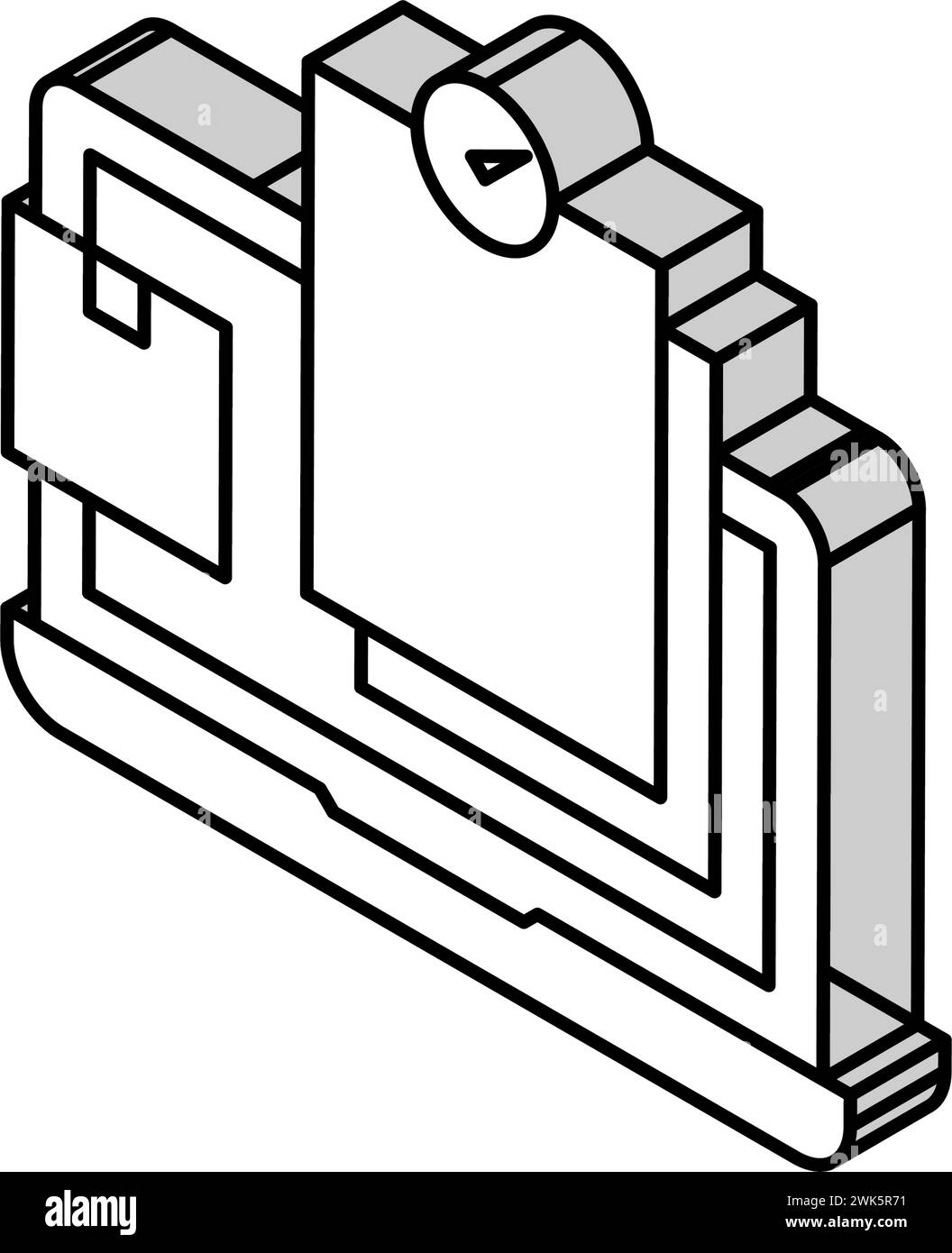 internet order and procurement isometric icon vector illustration Stock ...