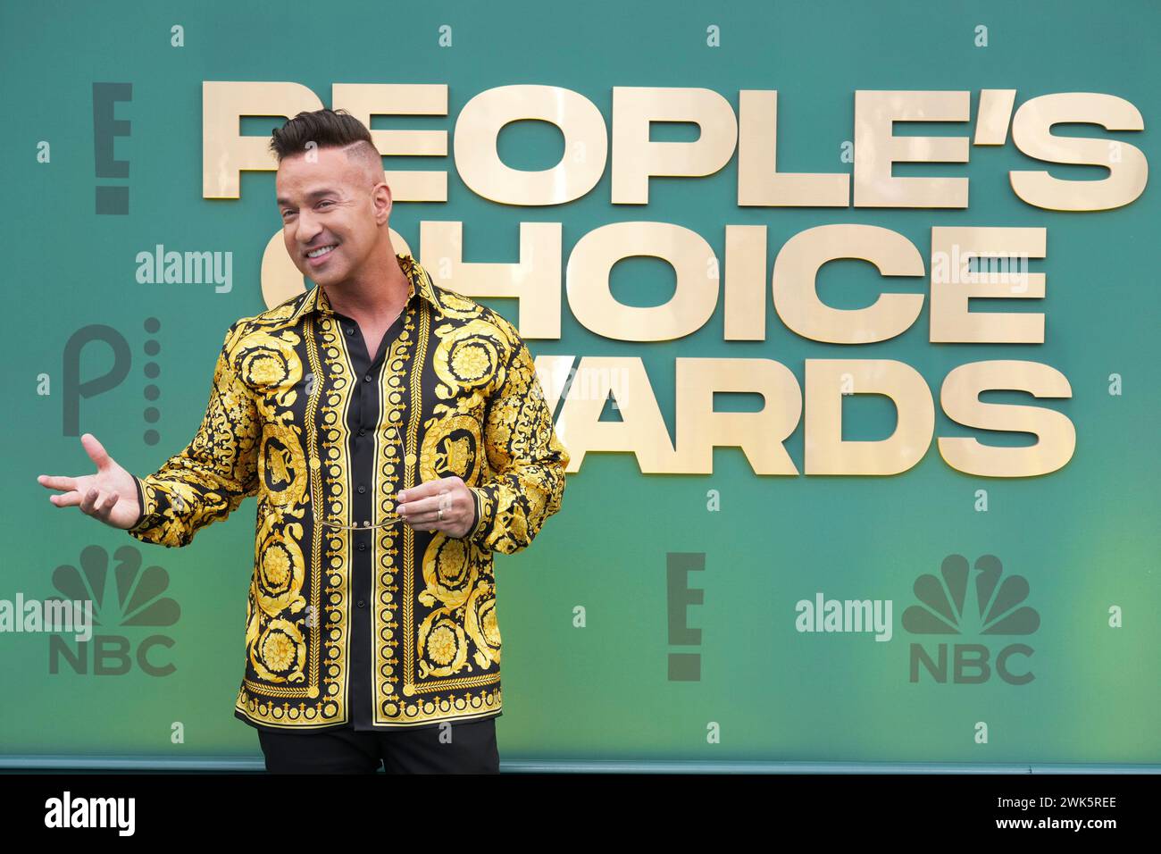 Mike The Situation Sorrentino Arrives At The Peoples Choice Awards