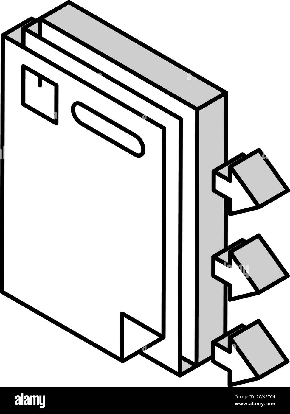 purchase requisition isometric icon vector illustration Stock Vector ...