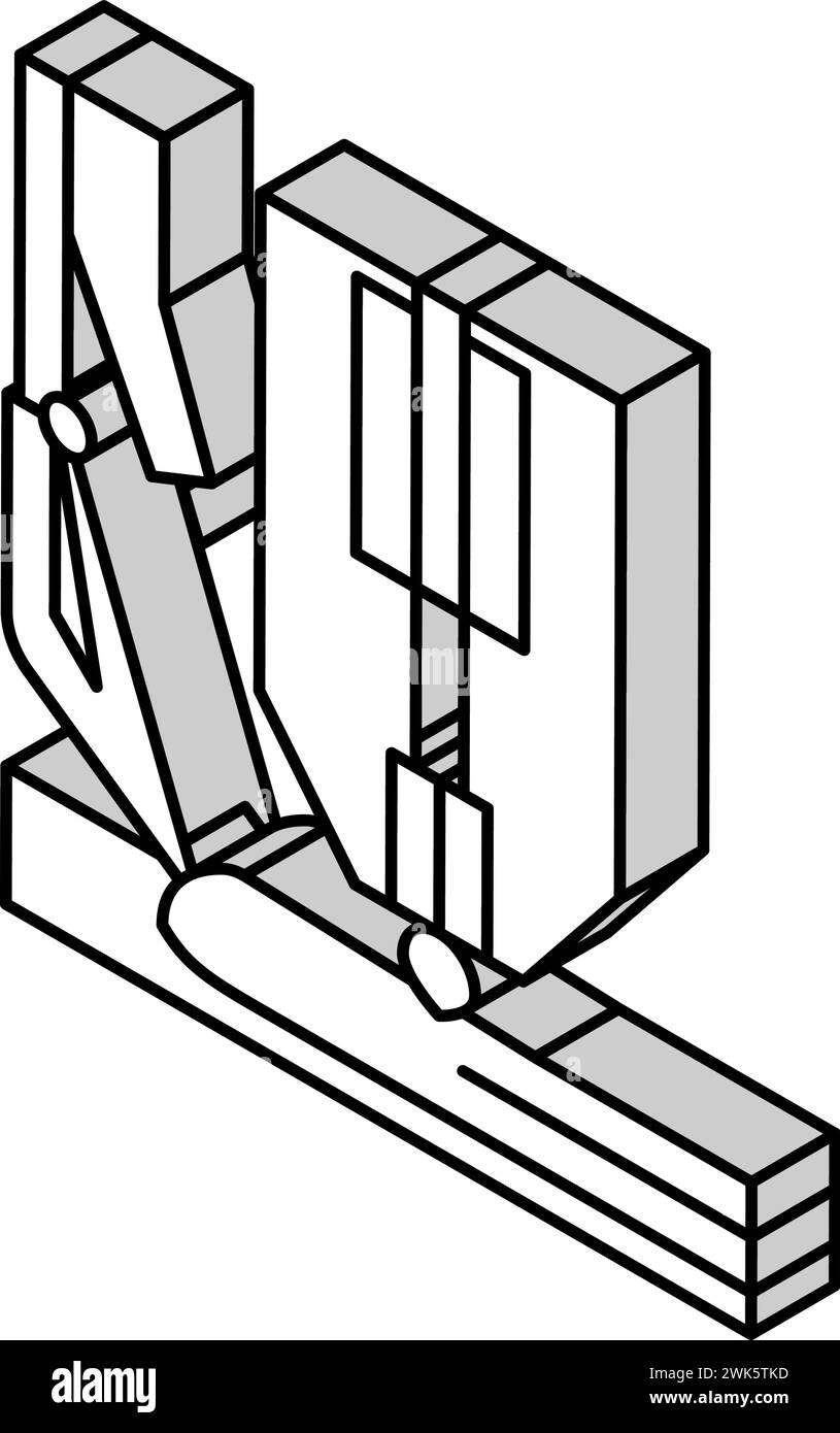 hyperbaric welding isometric icon vector illustration Stock Vector ...