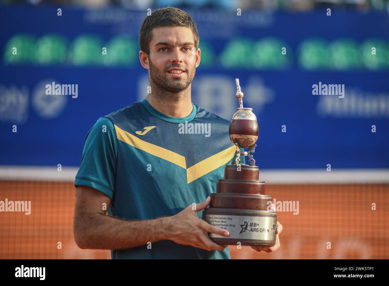 Facundo Díaz Acosta (Argentina). Argentina Open 2024 champion Stock ...