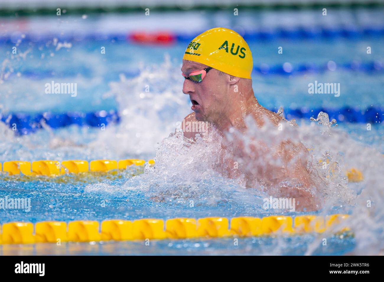 Sam Williamson of, Australia. , . competes in men's 50 meter ...