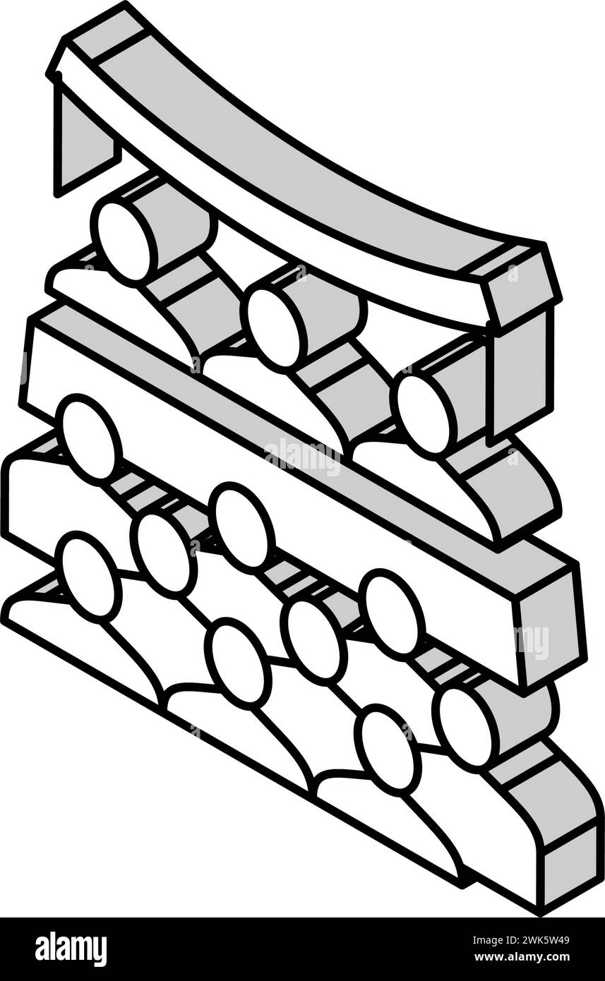 conference forum isometric icon vector illustration Stock Vector Image ...