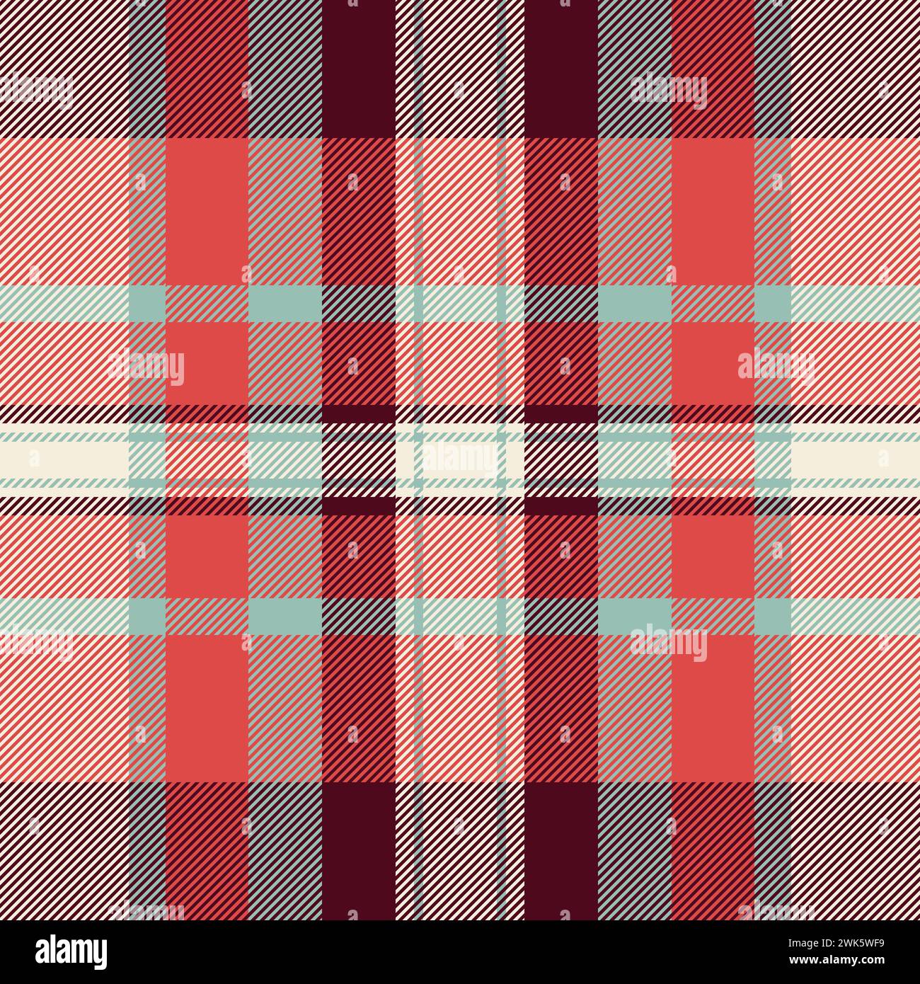 Difficult texture vector background, infant check seamless fabric. Art ...